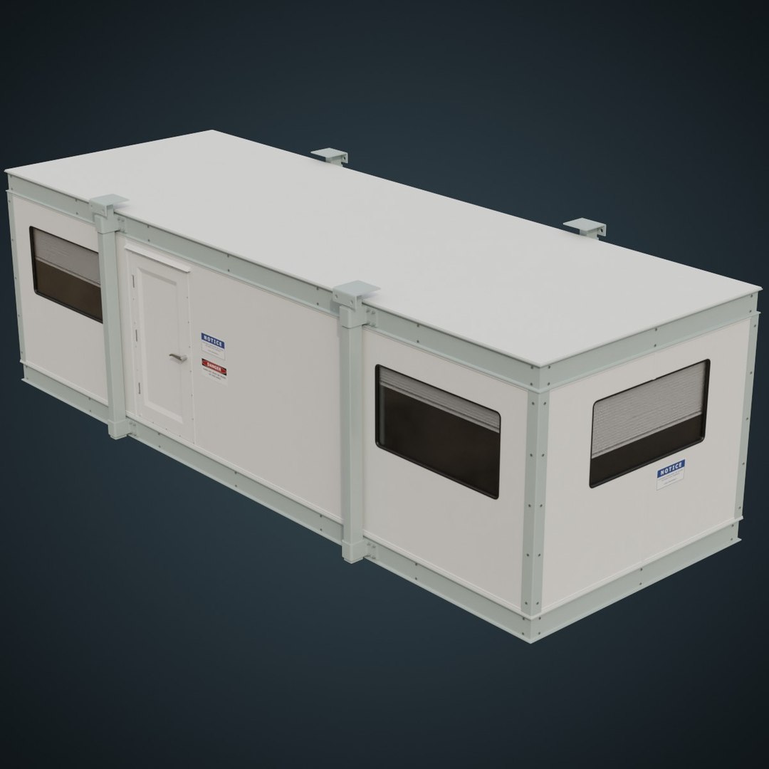 Building Portable 3D Model - TurboSquid 1668398