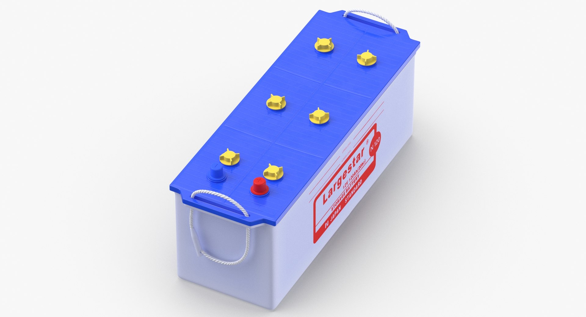 Sealed Lead Acid Car Battery 3D - TurboSquid 1466805