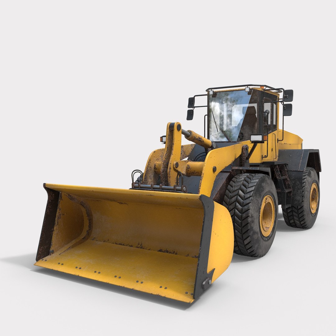 Construction Wheel Loader 3D Model - TurboSquid 2418122