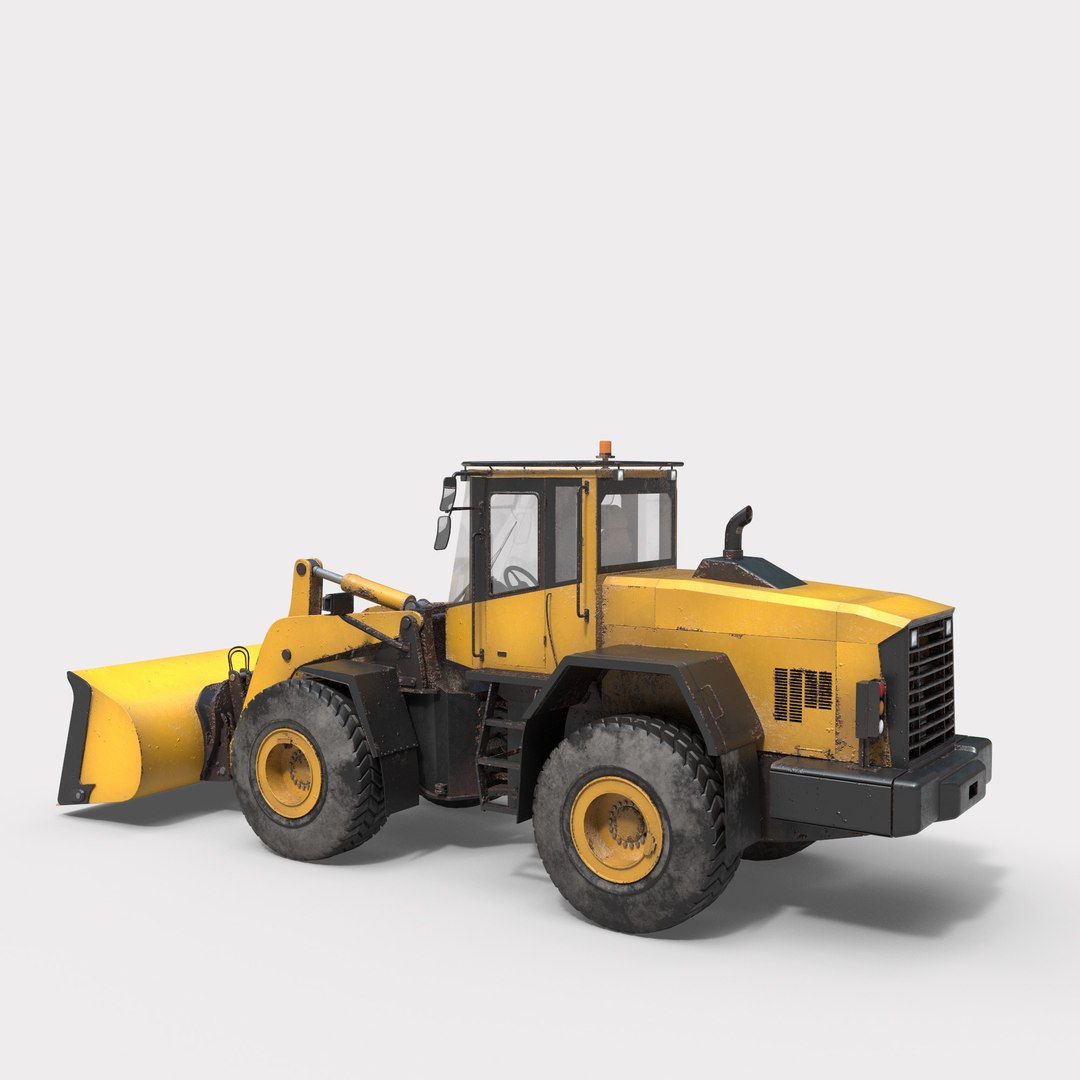 Construction Wheel Loader 3D Model - TurboSquid 2418122