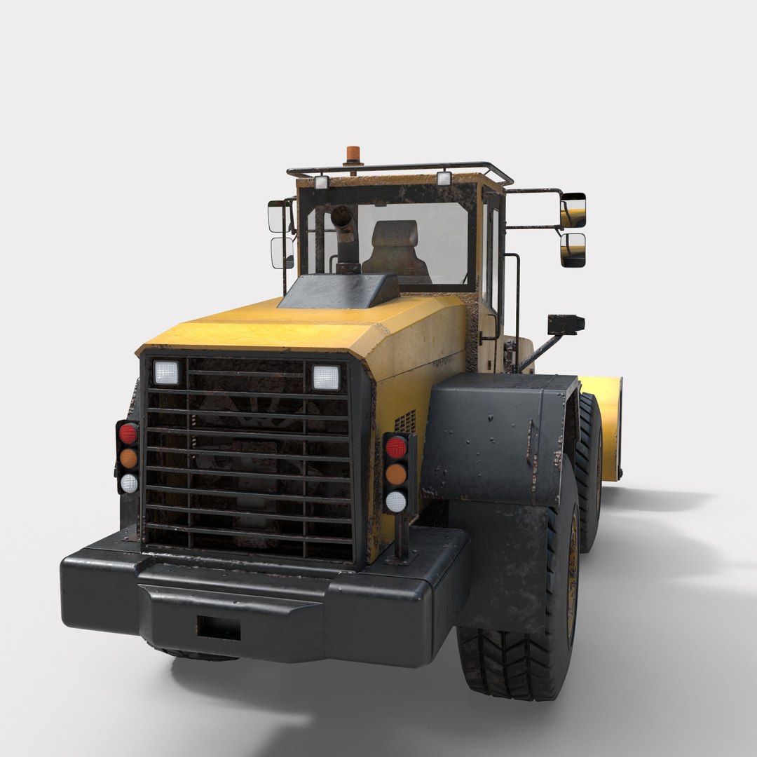 Construction Wheel Loader 3D Model - TurboSquid 2418122