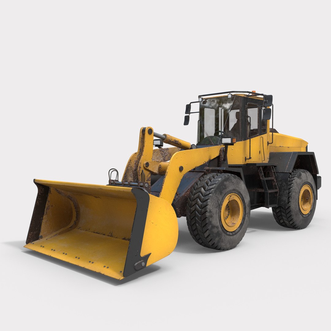 Construction Wheel Loader 3D Model - TurboSquid 2418122