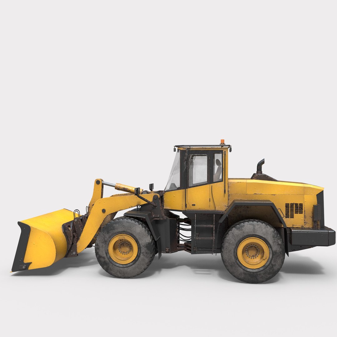 Construction Wheel Loader 3D Model - TurboSquid 2418122