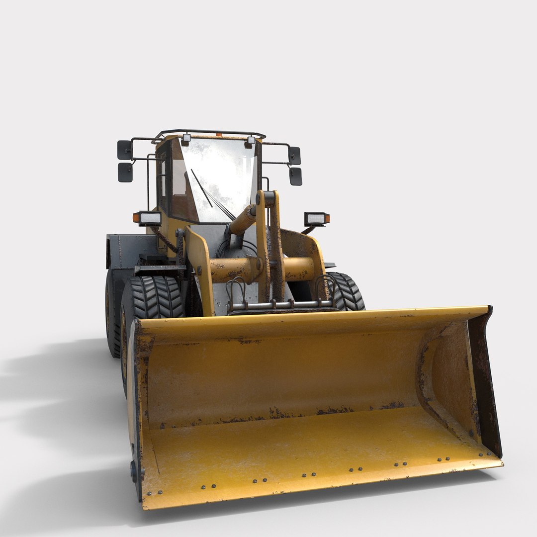 Construction Wheel Loader 3D Model - TurboSquid 2418122