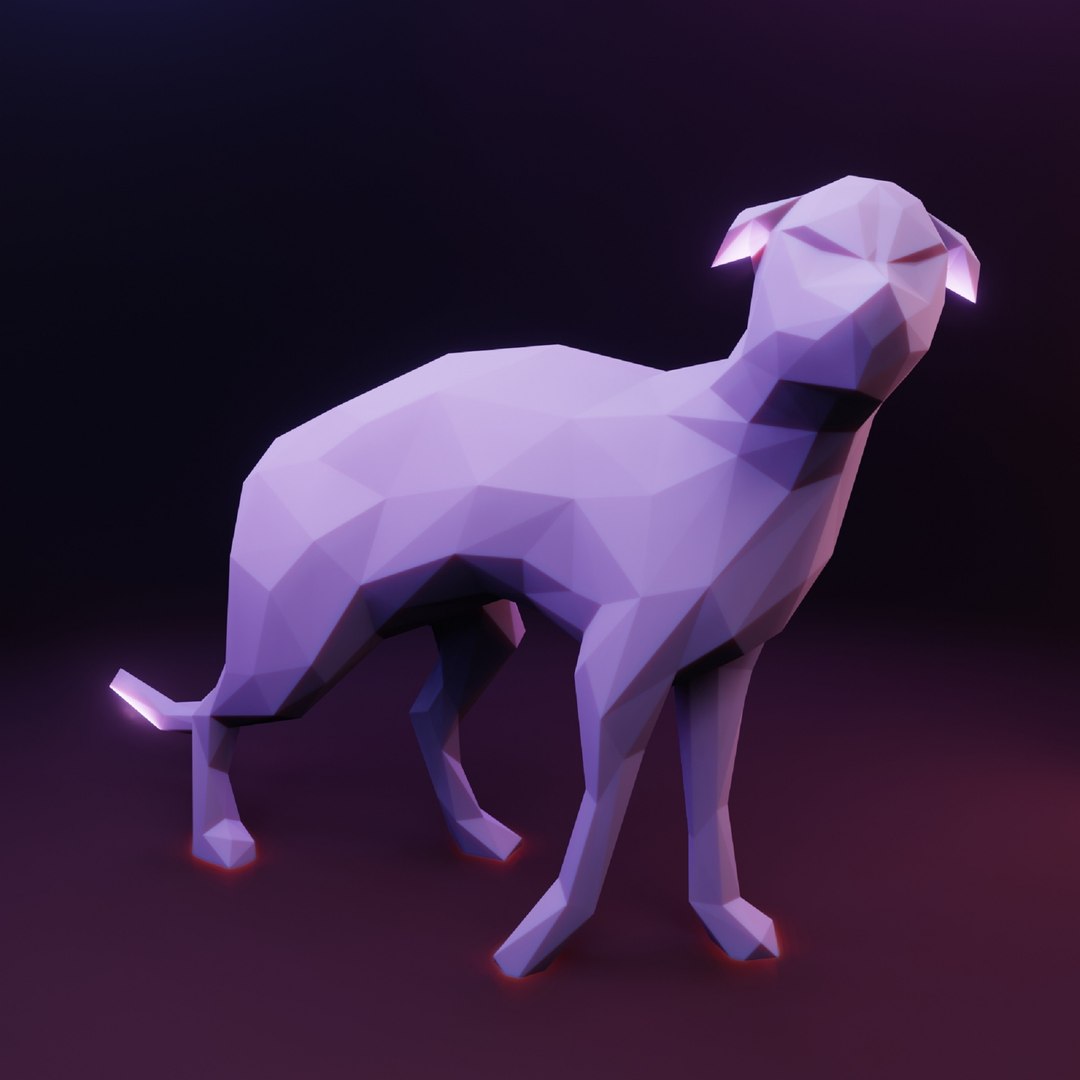3D Evil Cat Low Poly - TurboSquid 1936863