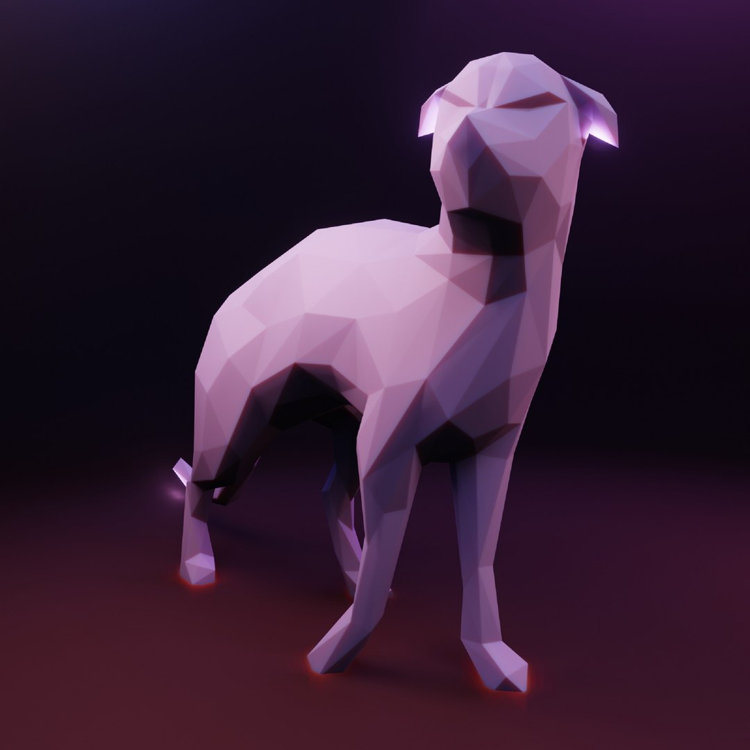 3D Evil Cat Low Poly - TurboSquid 1936863