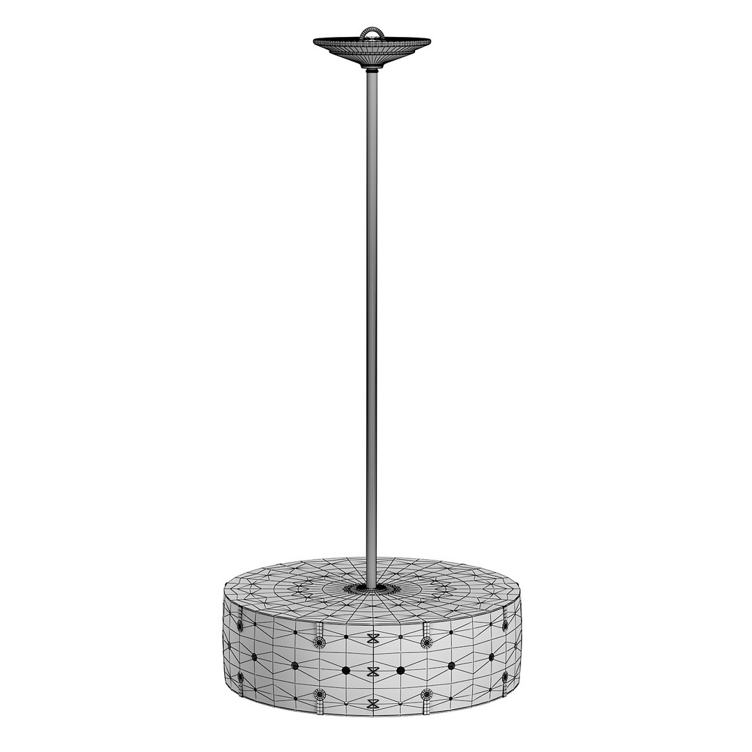 Sarah ceiling lighting lamp 3D model - TurboSquid 1690752