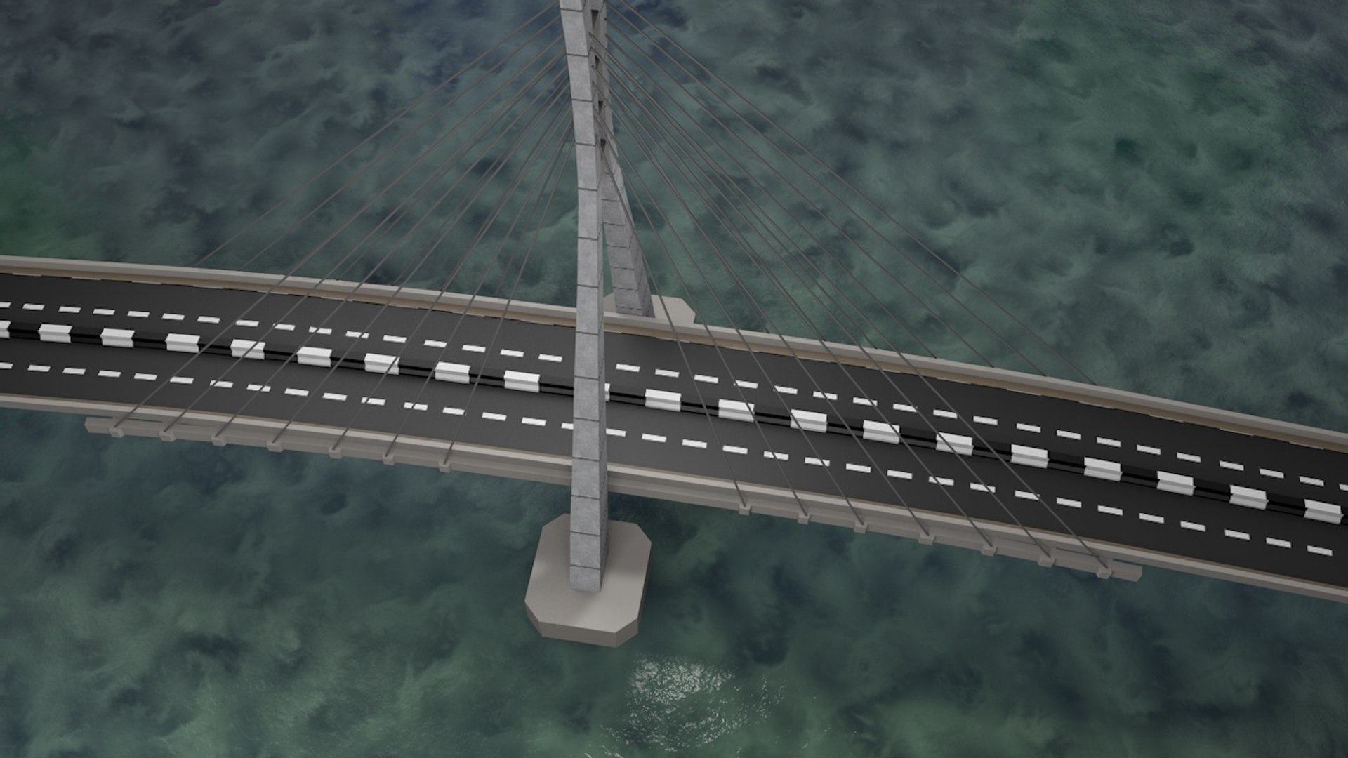 Design Suspension Bridge Details 3D Model - TurboSquid 1386709