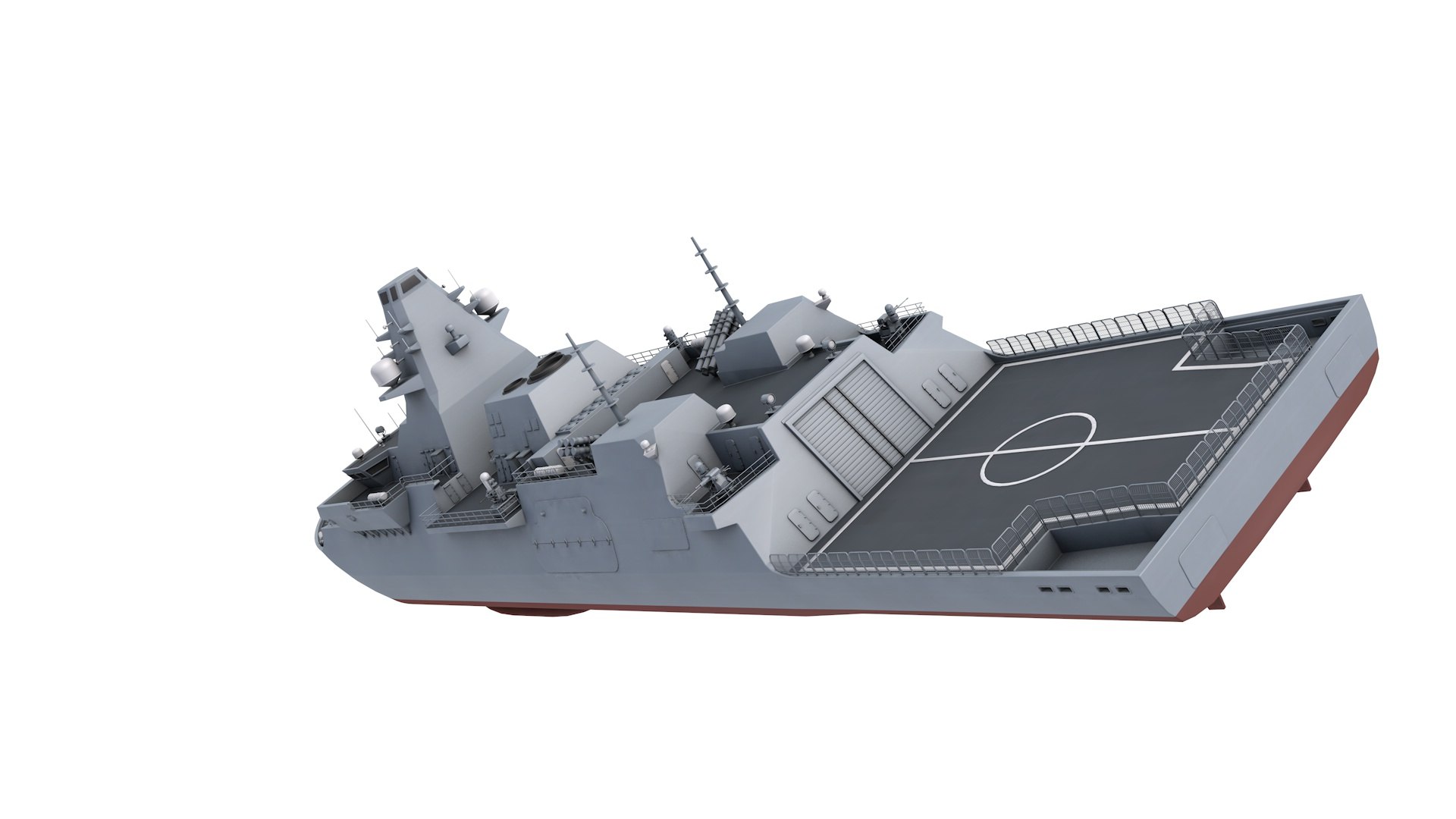 Type 26 Frigate 3D Model - TurboSquid 2449103