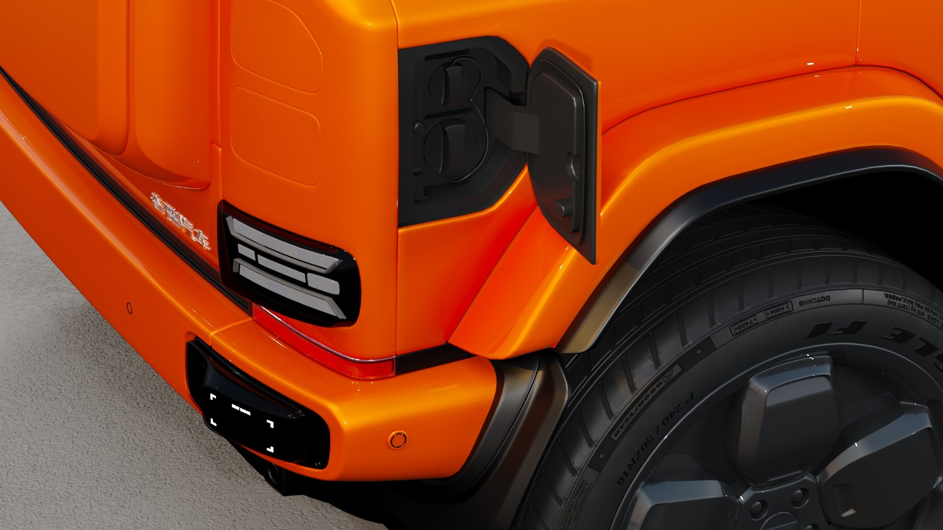 3D Chery Icar V23 2025 With Interior - TurboSquid 2440278