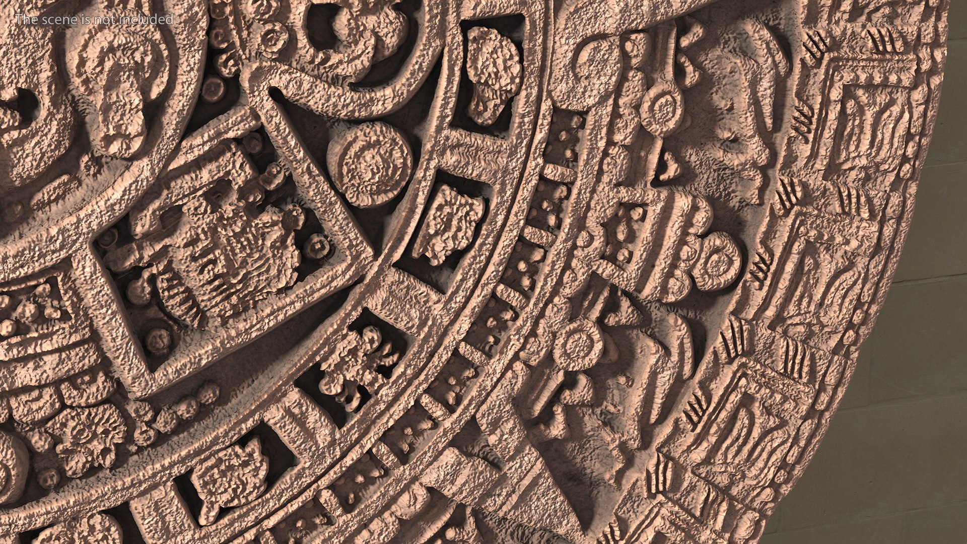3D Mayan Calendar model - TurboSquid 1892127