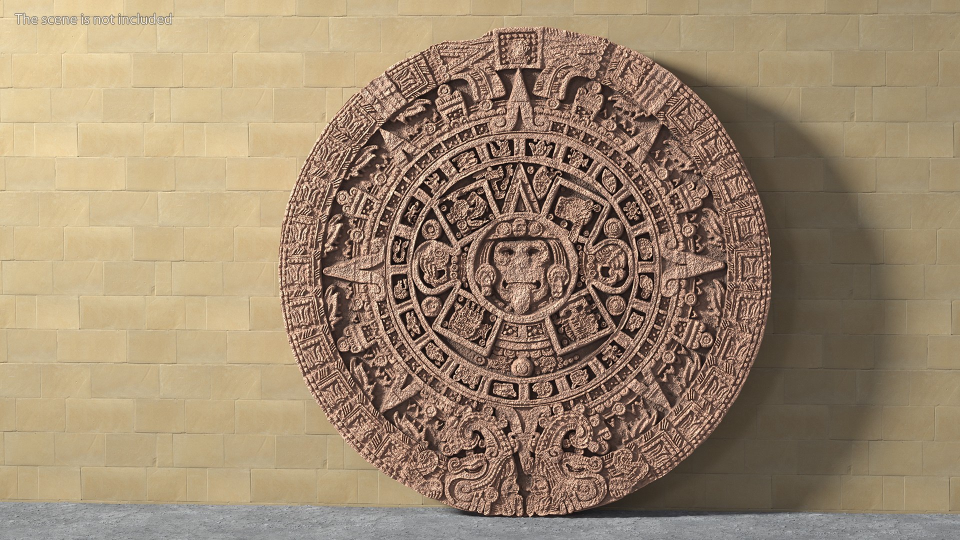 3D Mayan Calendar Model - TurboSquid 1892127