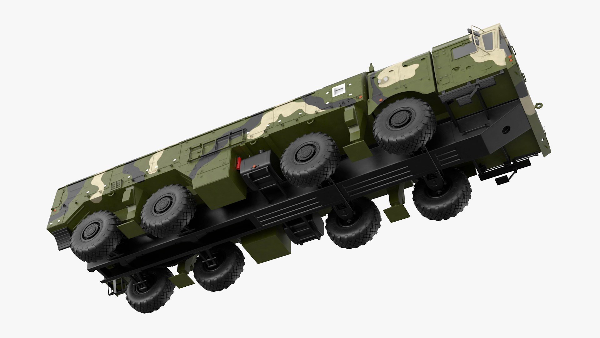Iskander SS-26 Stone In Camouflage Colored 3D - TurboSquid 2287855