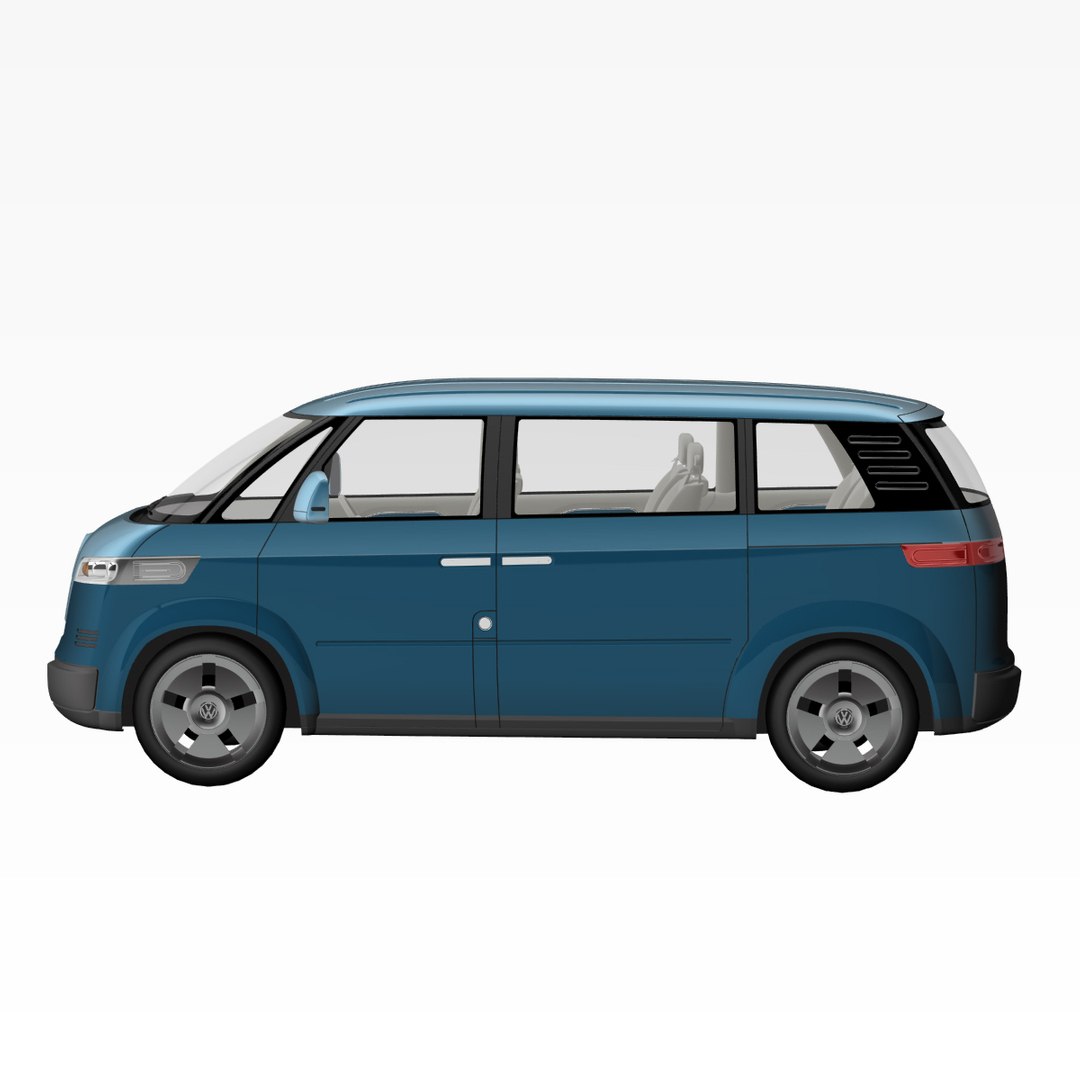 Microbus Concept 3d Model