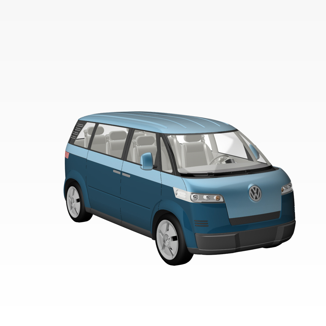 Microbus Concept 3d Model