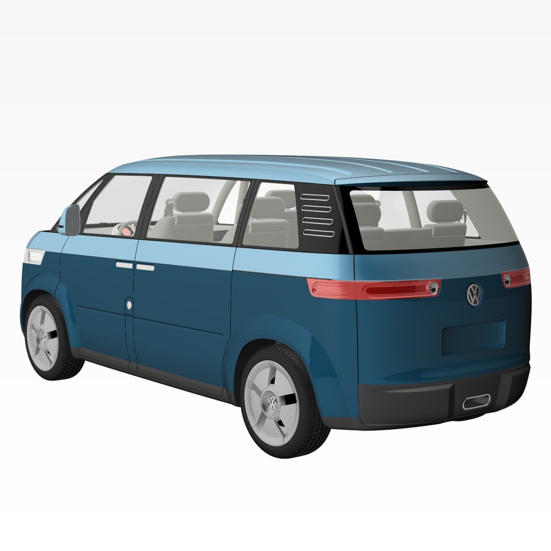 Microbus Concept 3d Model