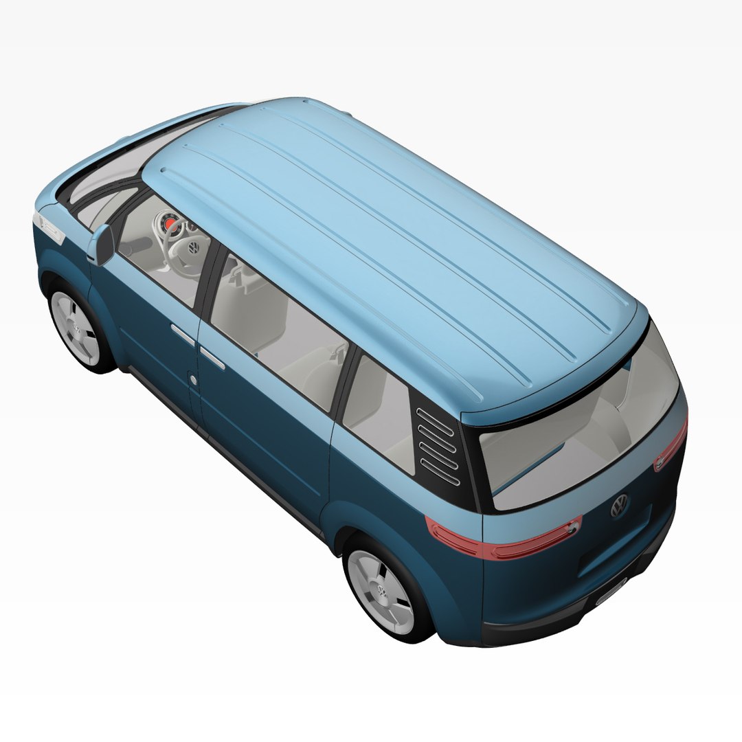 Microbus Concept 3d Model
