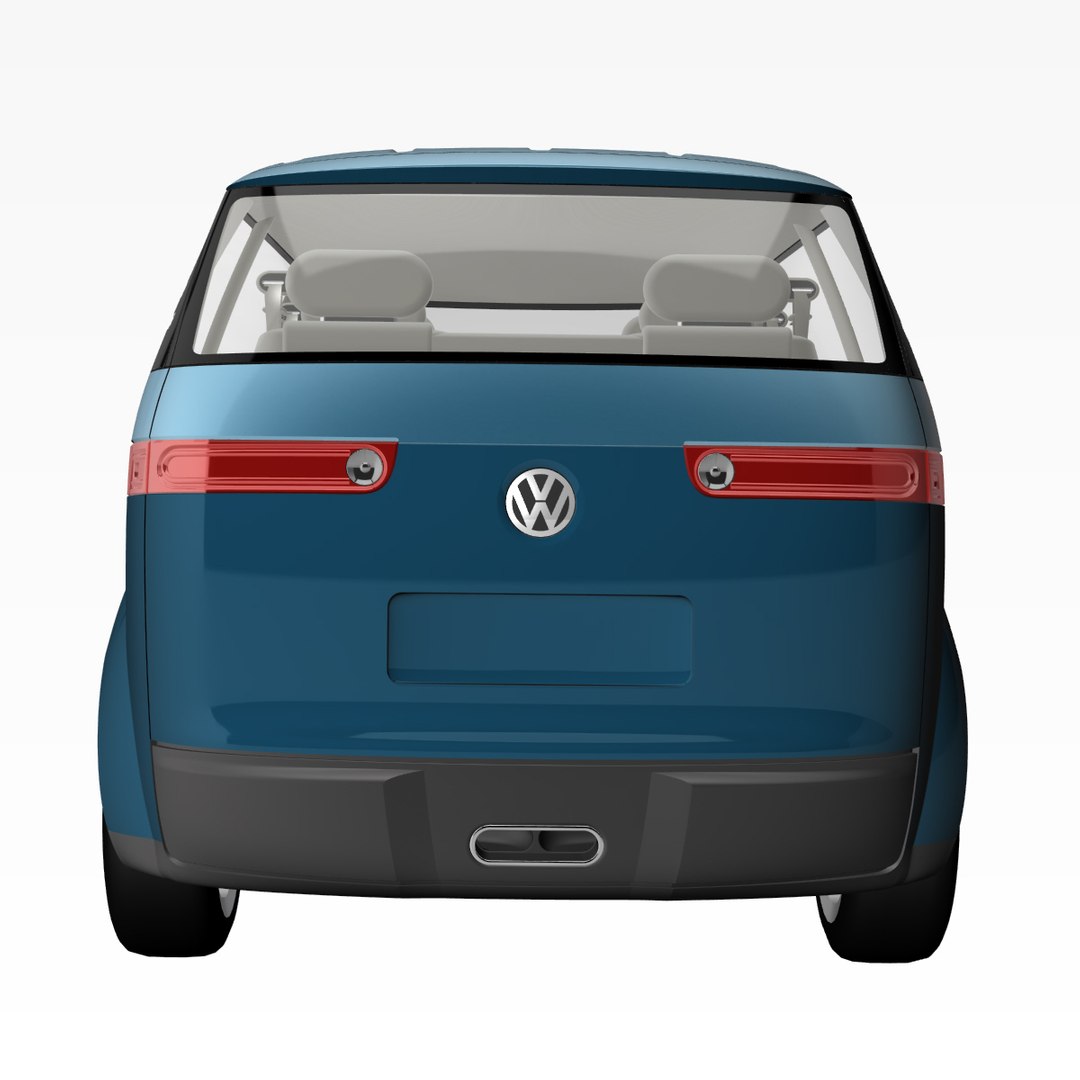 Microbus Concept 3d Model
