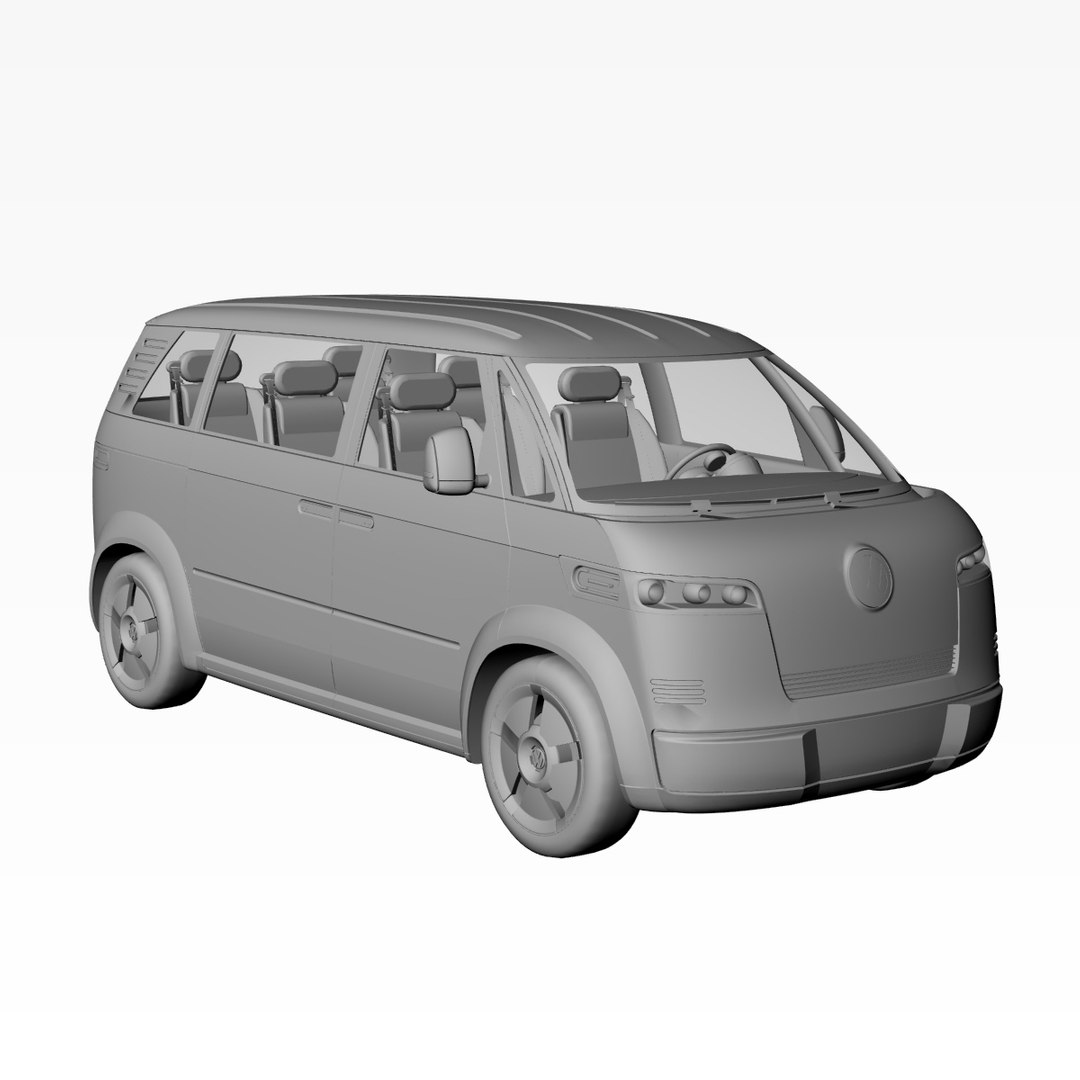 Microbus Concept 3d Model