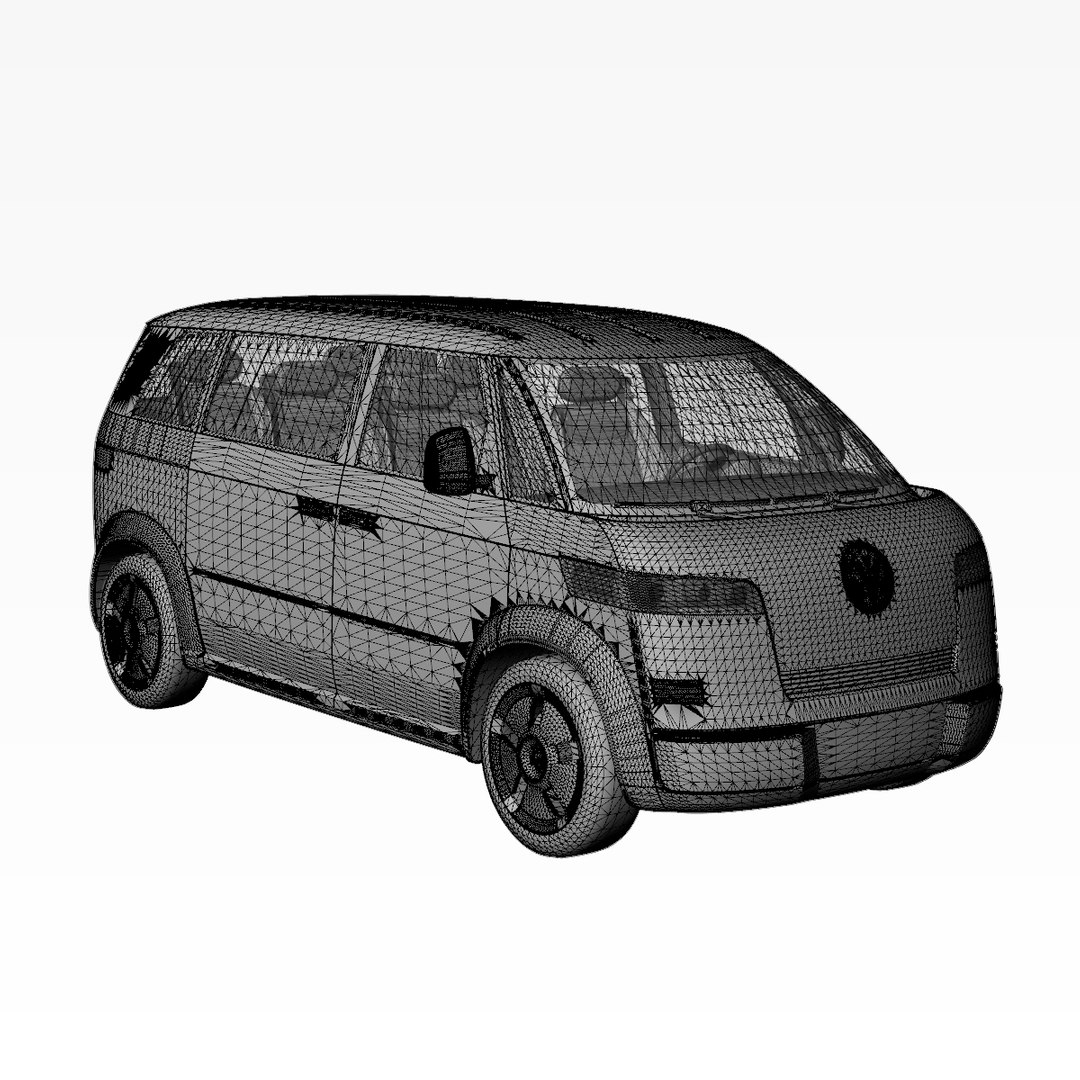 Microbus Concept 3d Model
