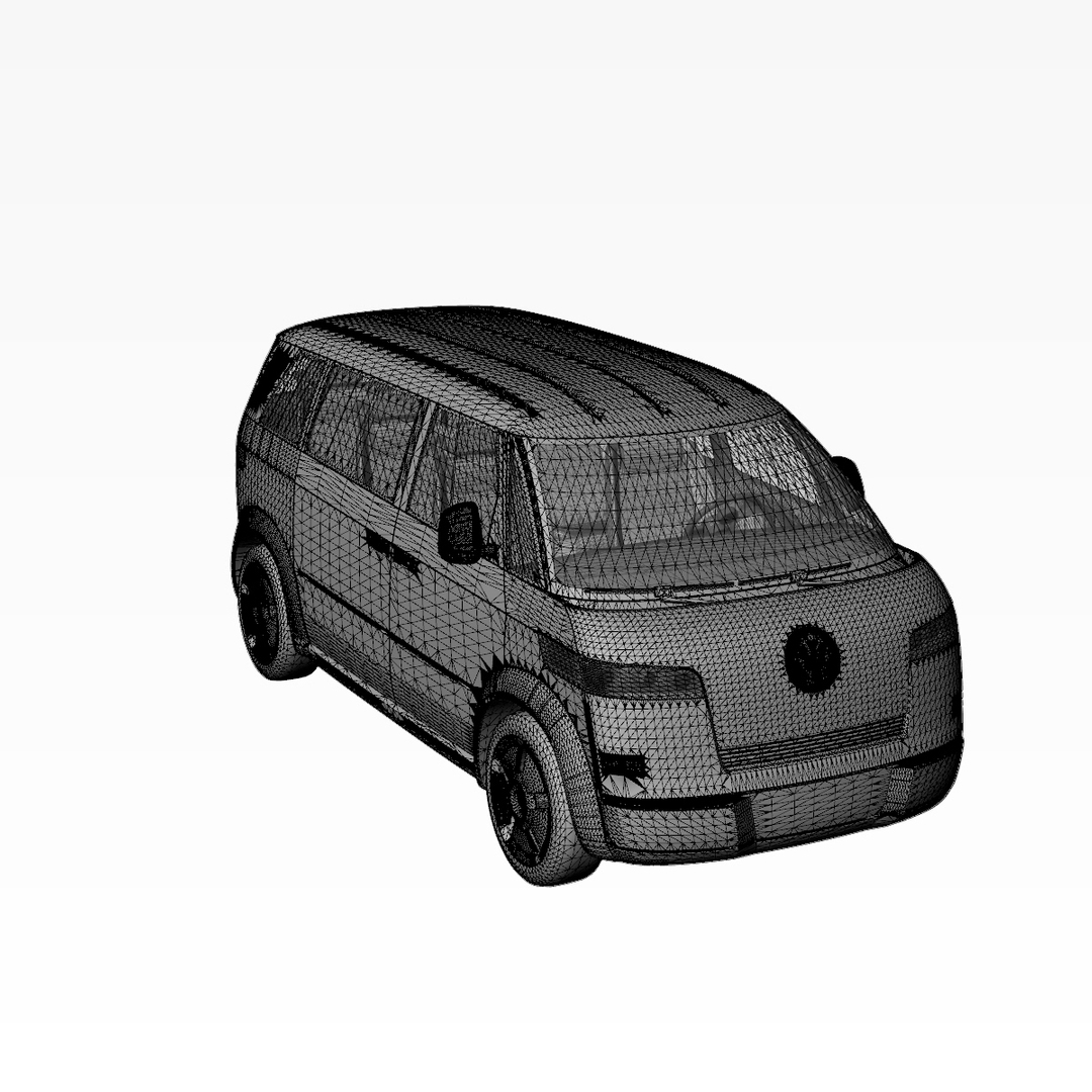Microbus Concept 3d Model
