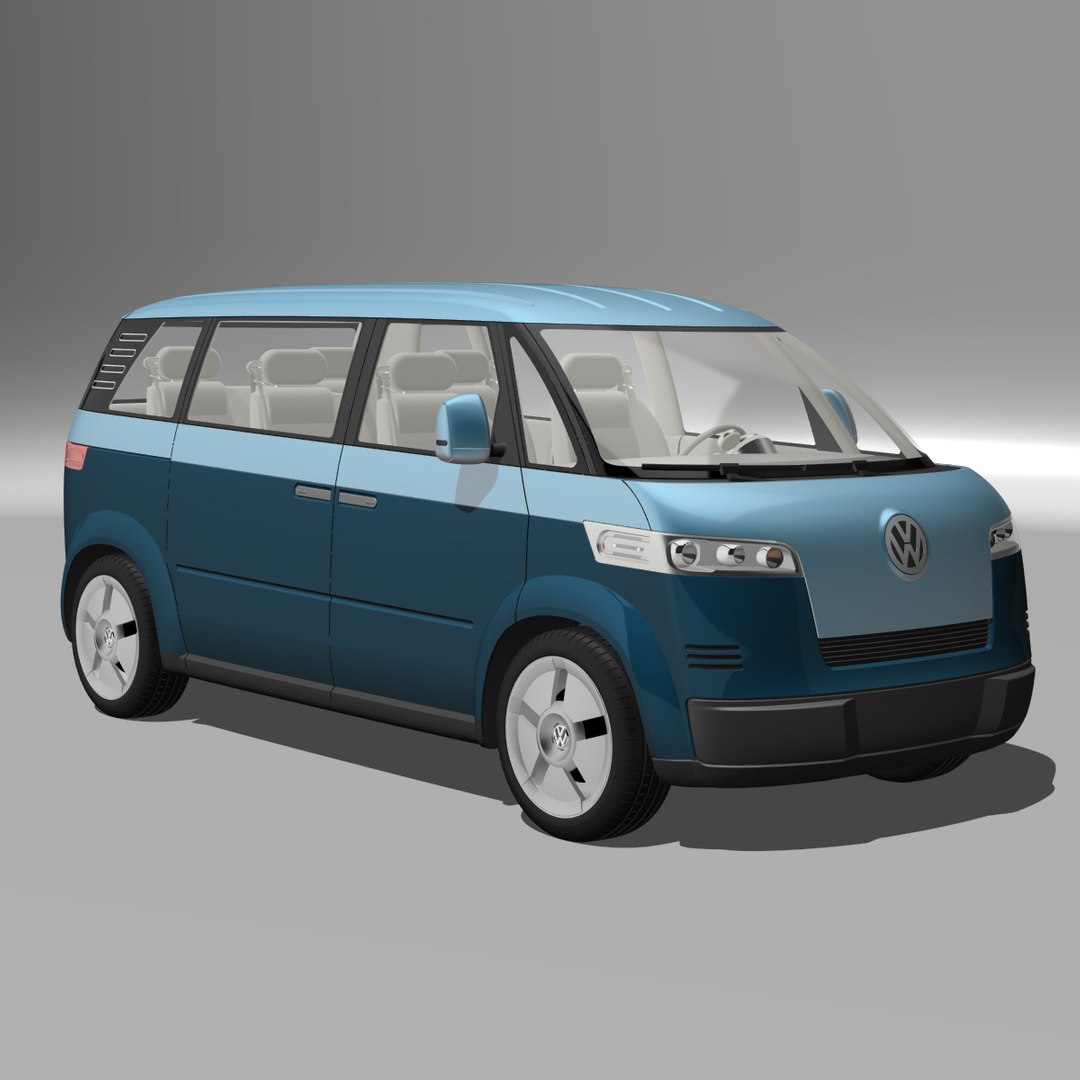 Microbus Concept 3d Model