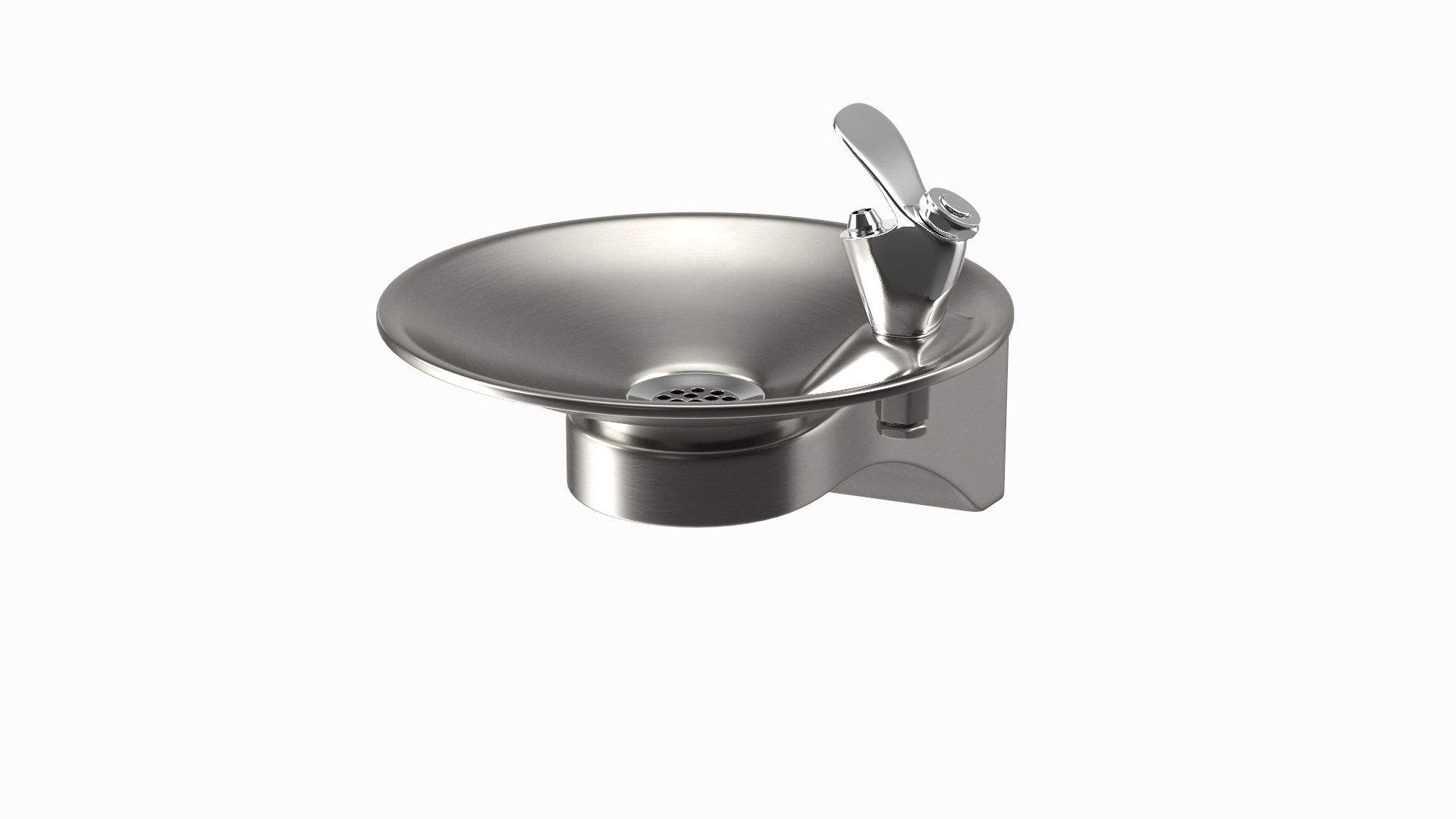 3D Vandal Resistant Drinking Fountain - TurboSquid 1980709