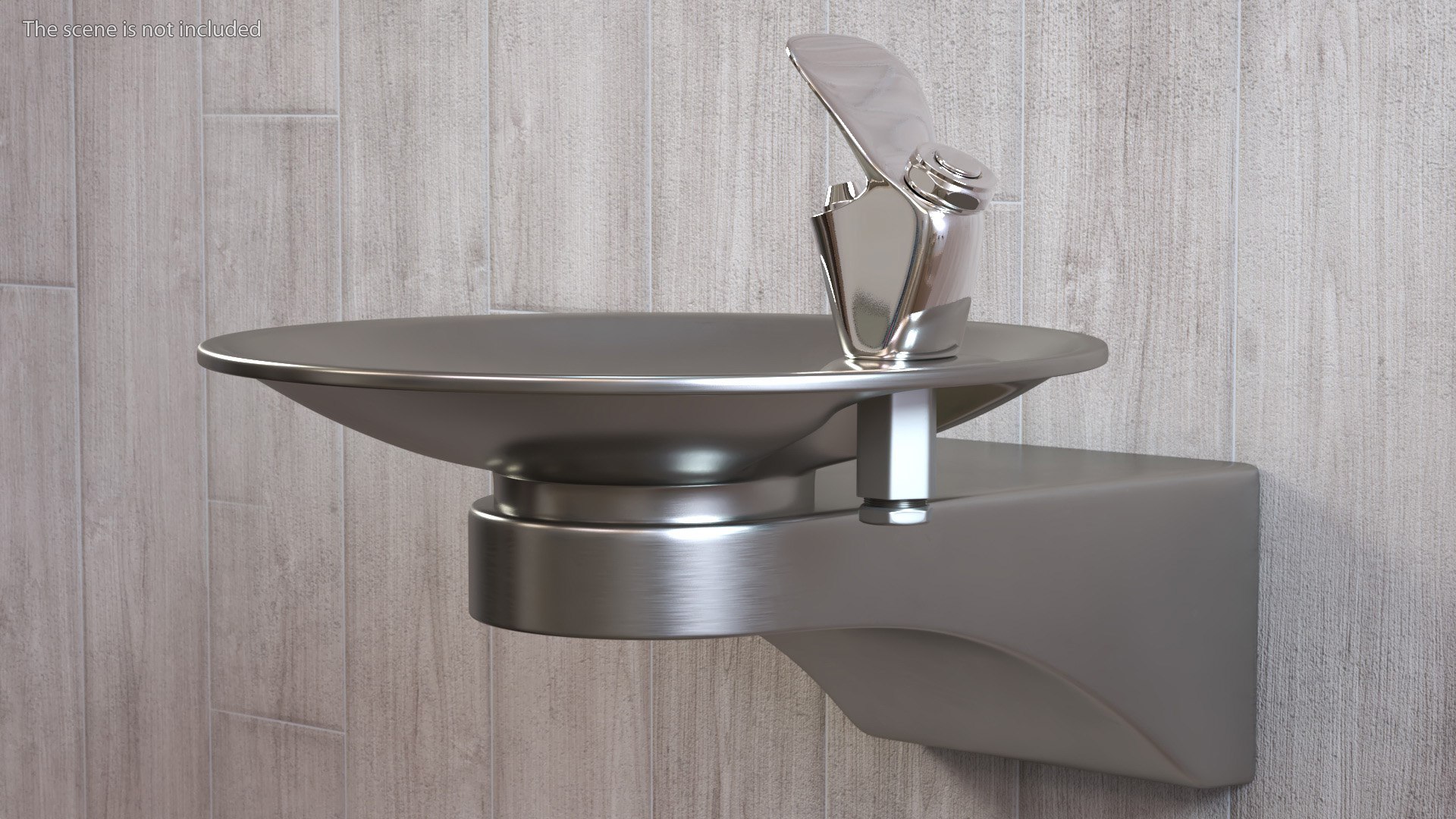 3D Vandal Resistant Drinking Fountain - TurboSquid 1980709