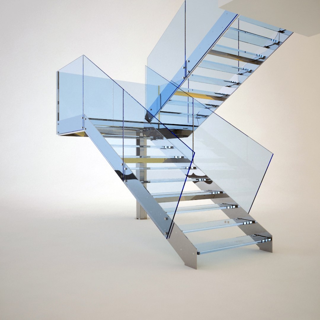 Stair Architectural 3d Model