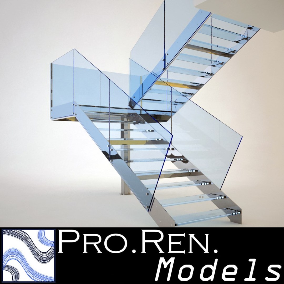 Stair Architectural 3d Model