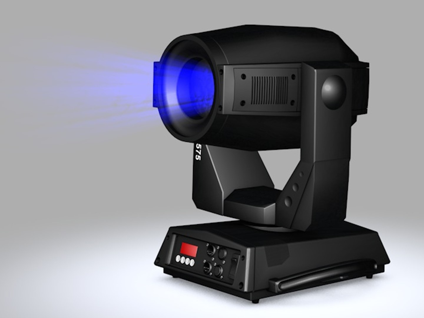 3d Model Moving Lights Spot