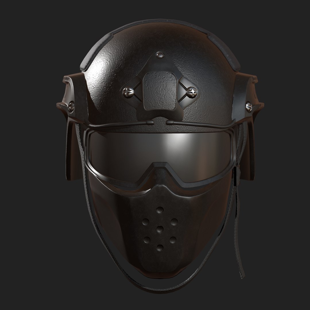 3D Helmet Sci Model - TurboSquid 1562677