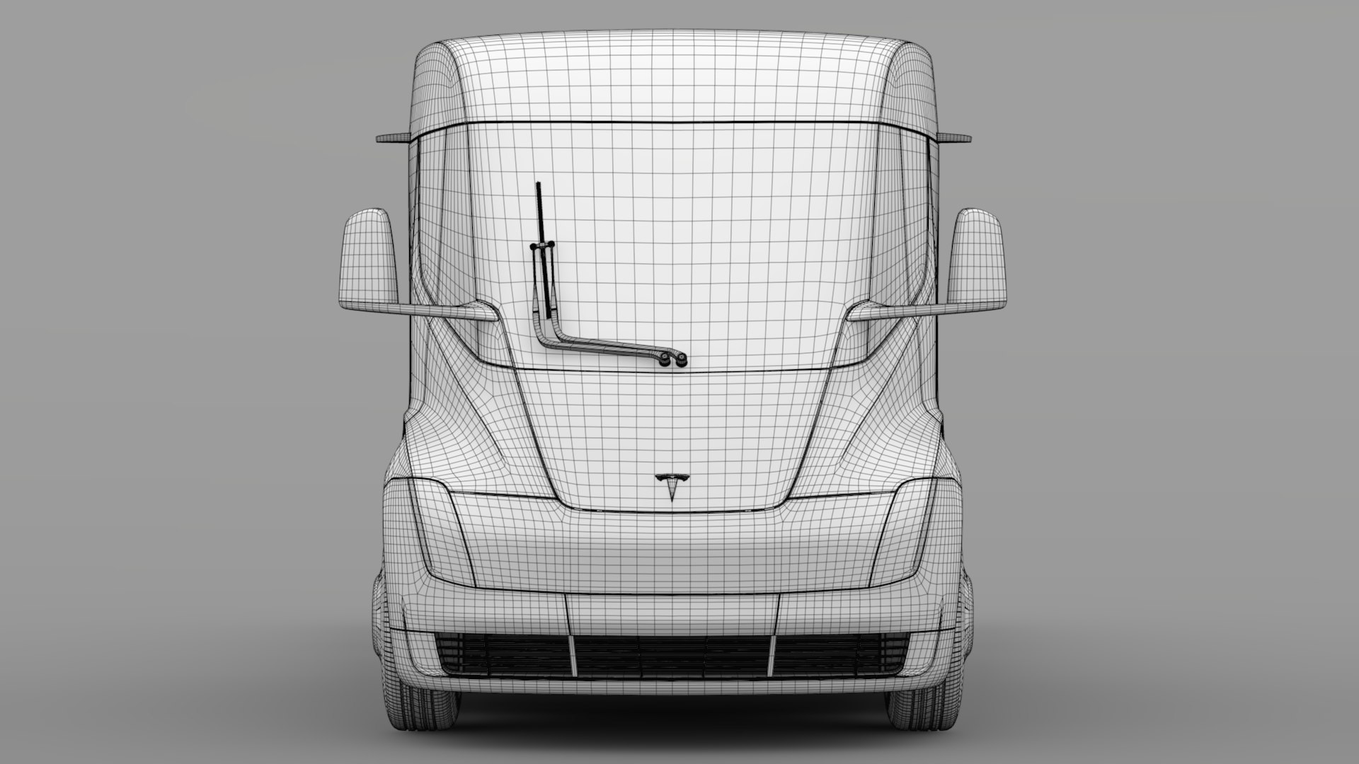 Tesla Semi 4axis 2018 3D Model - TurboSquid 1281775