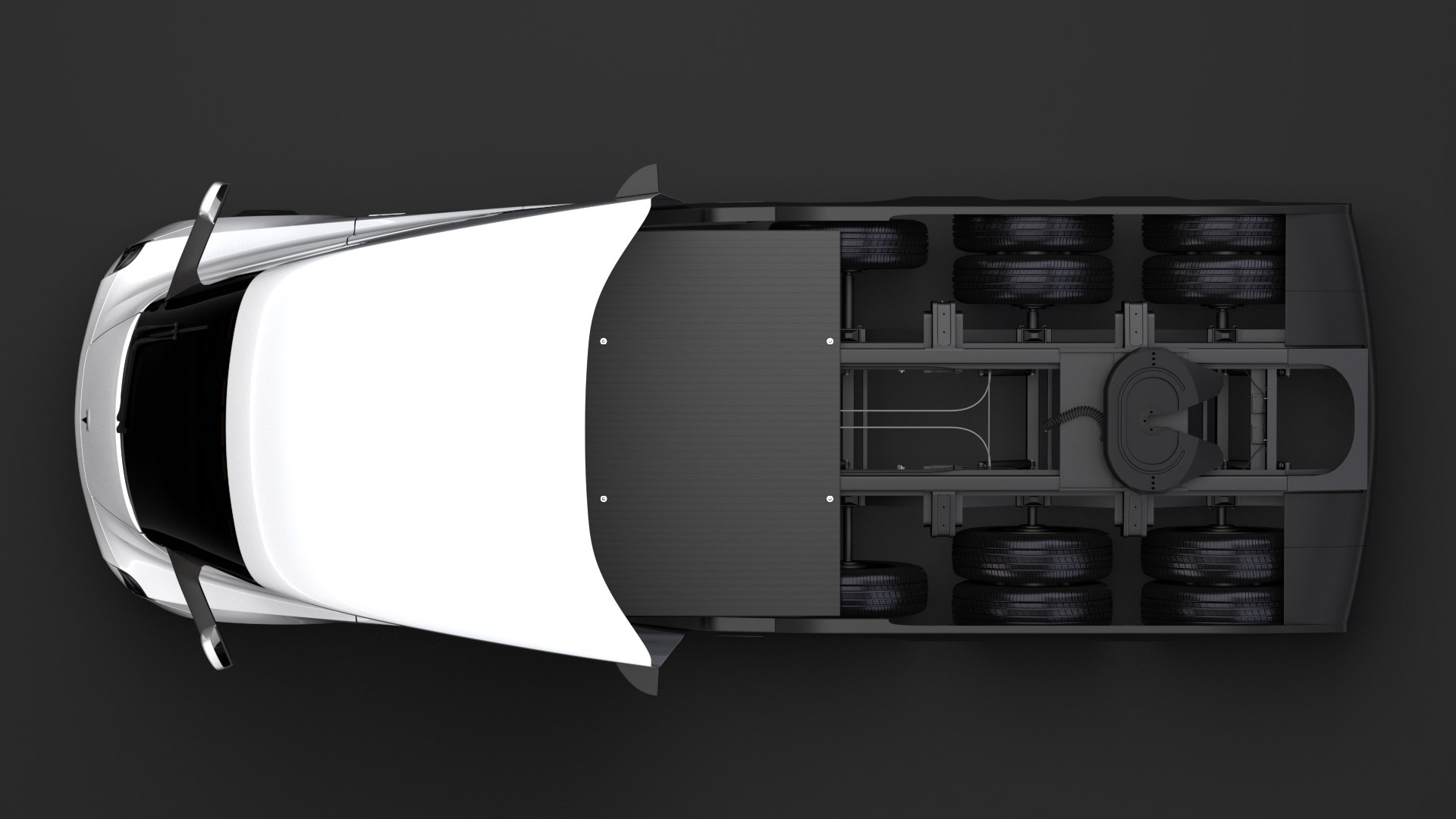 Tesla Semi 4axis 2018 3D Model - TurboSquid 1281775