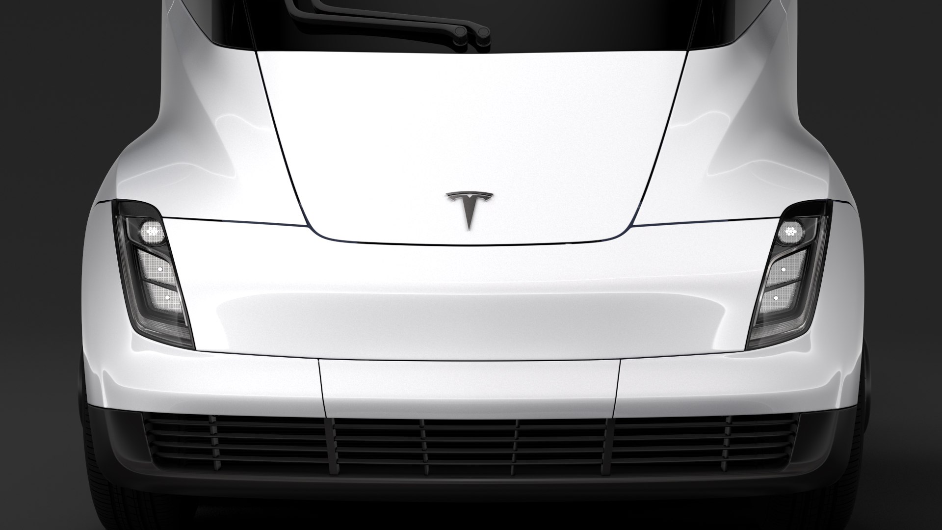 Tesla Semi 4axis 2018 3D Model - TurboSquid 1281775