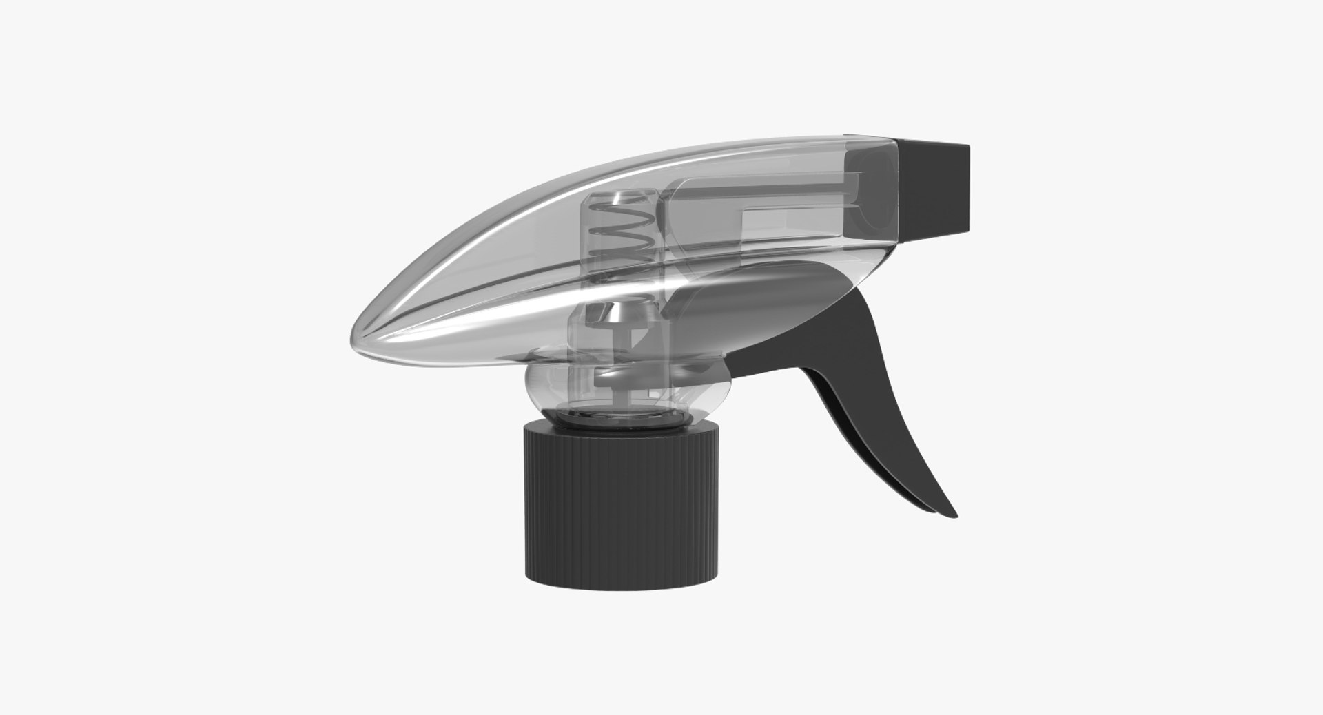 3D Plastic Spray Gun Jet - TurboSquid 1303579
