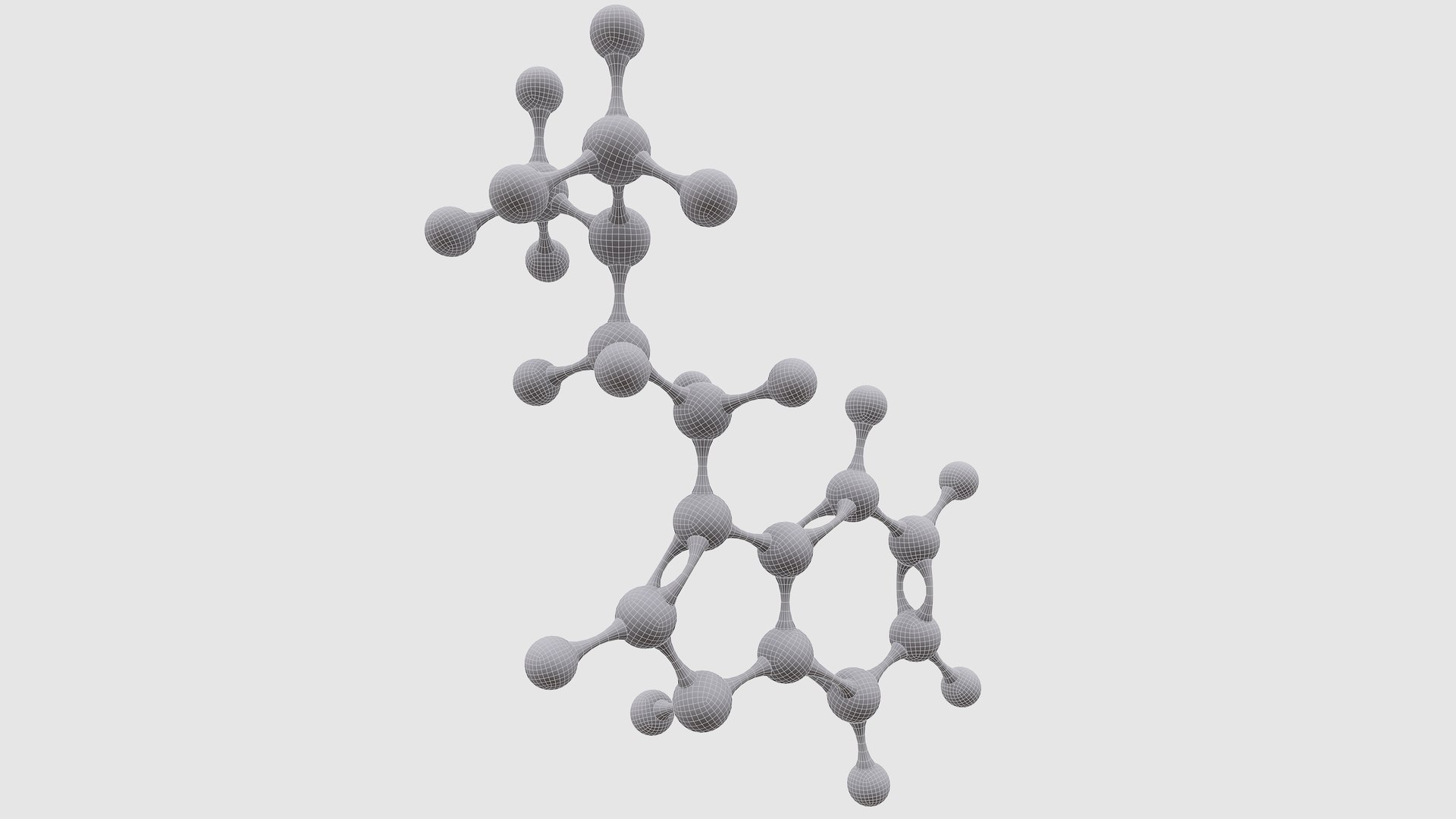 DMT Molecule With PBR 4K 8K 3D Model - TurboSquid 1943414