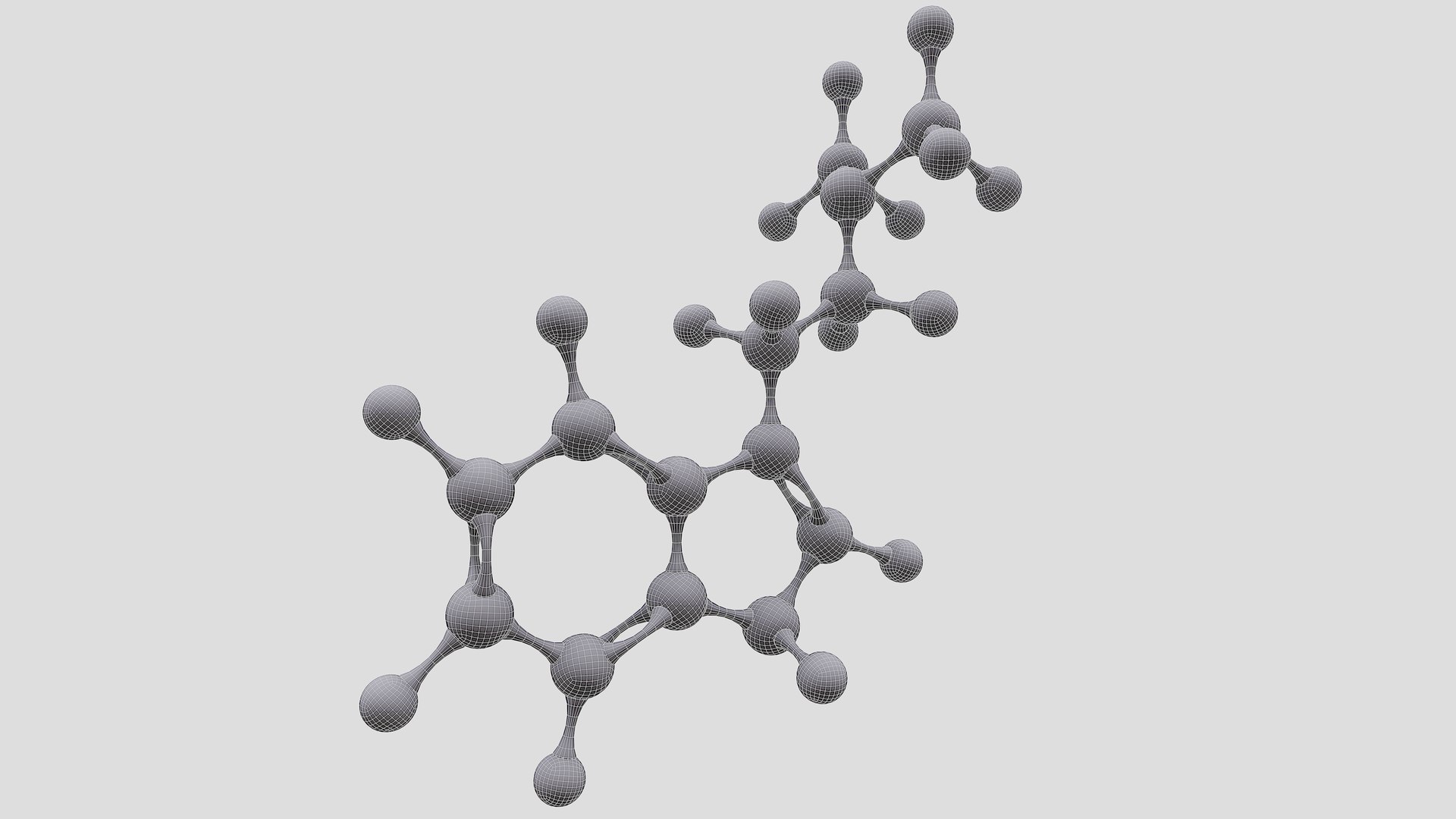 DMT Molecule With PBR 4K 8K 3D Model - TurboSquid 1943414
