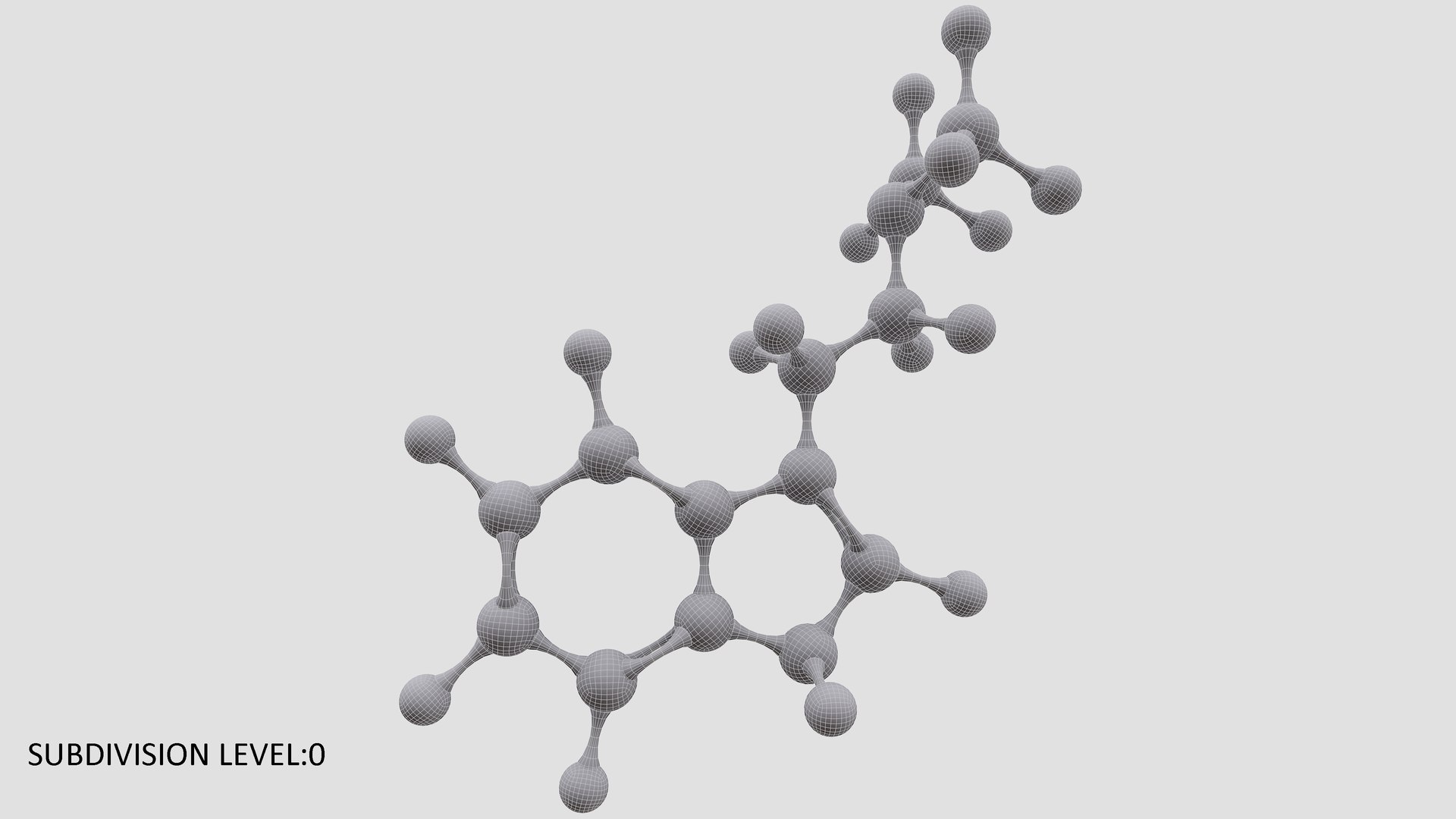 DMT Molecule With PBR 4K 8K 3D Model - TurboSquid 1943414