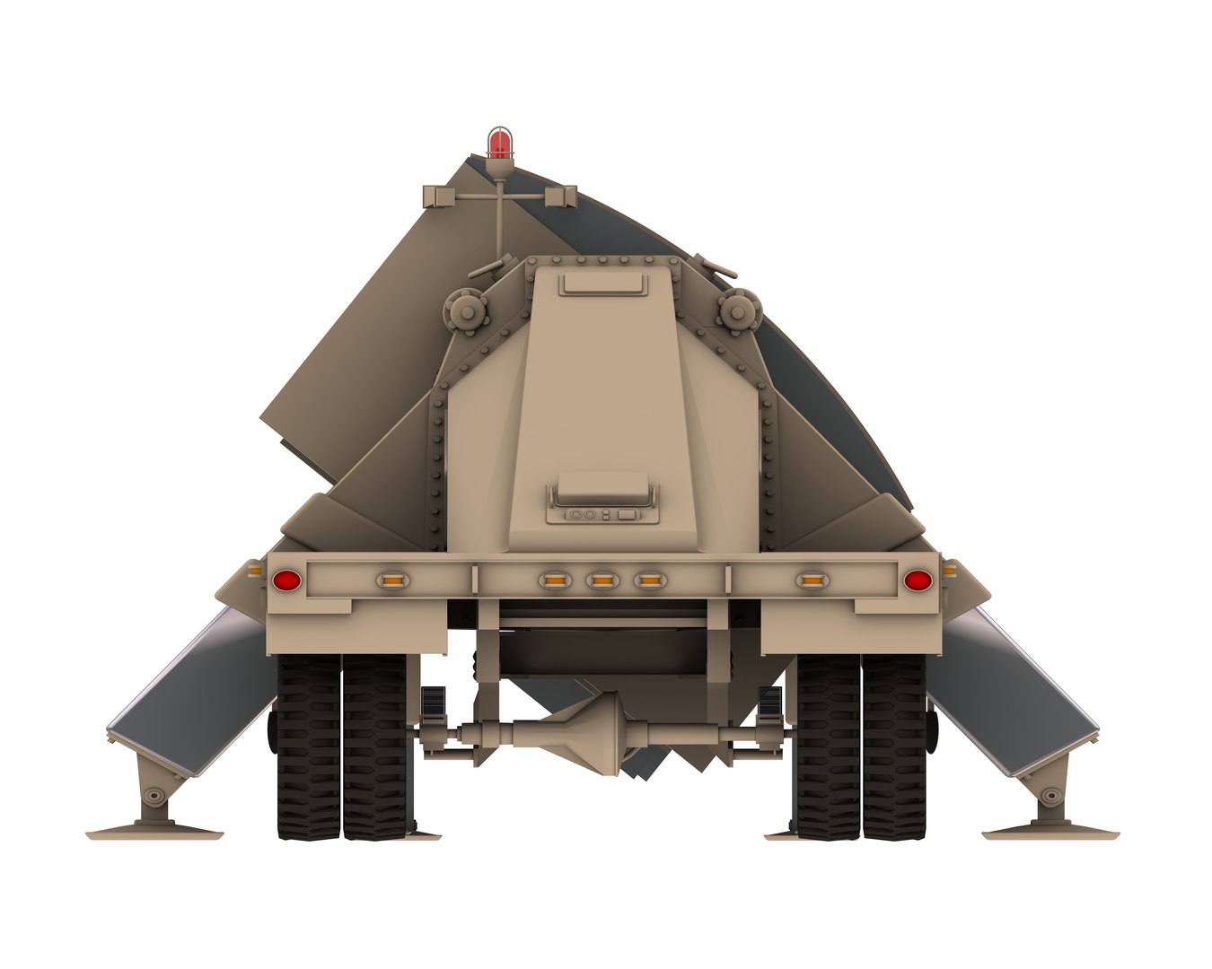 3d thaad radar model