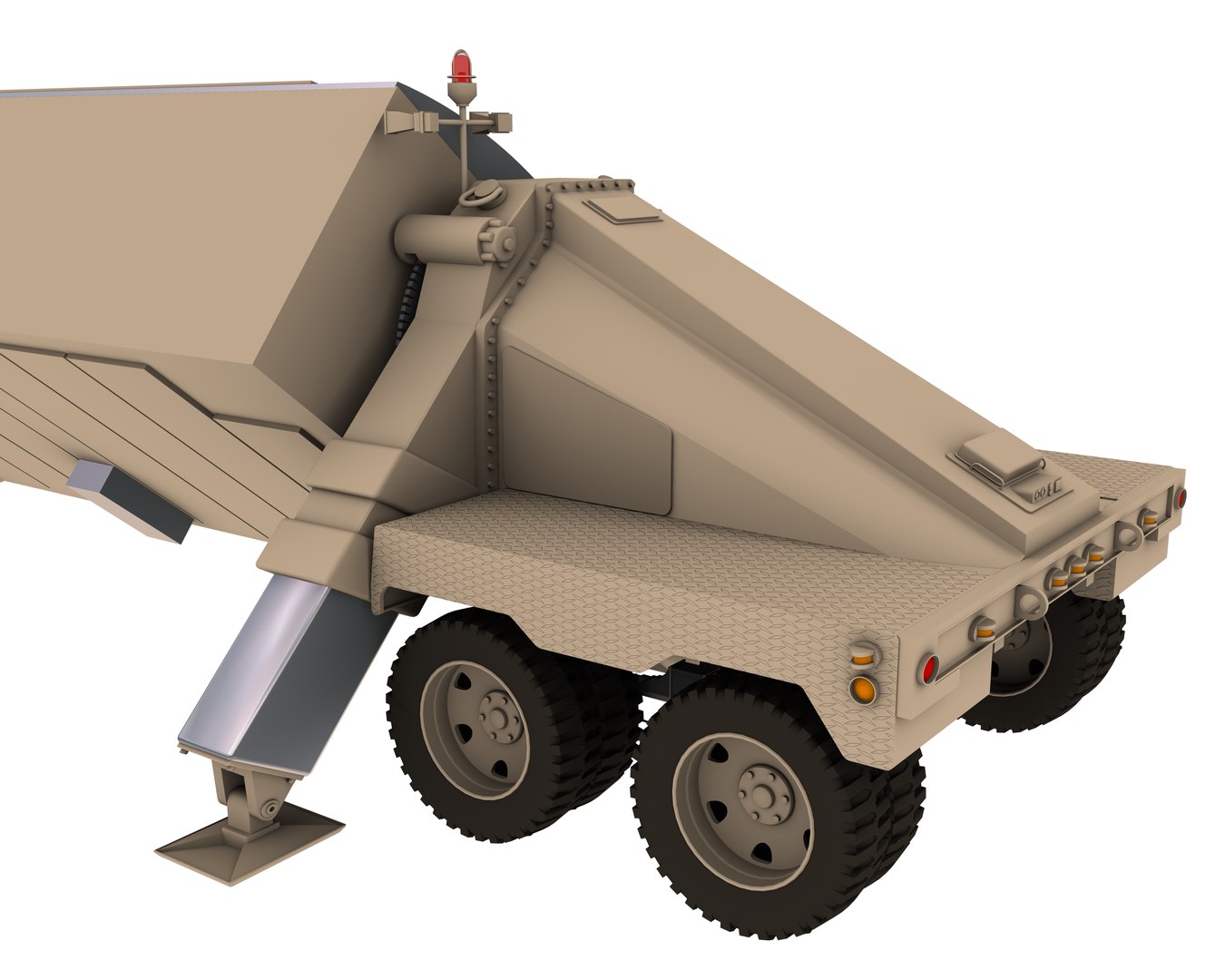 3d thaad radar model