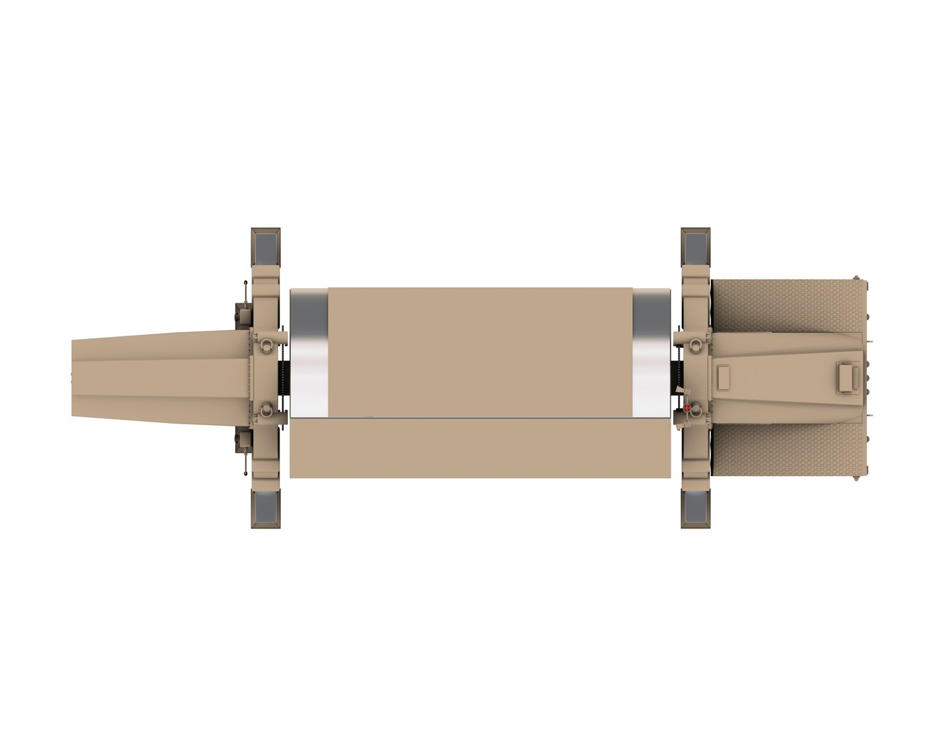 3d thaad radar model