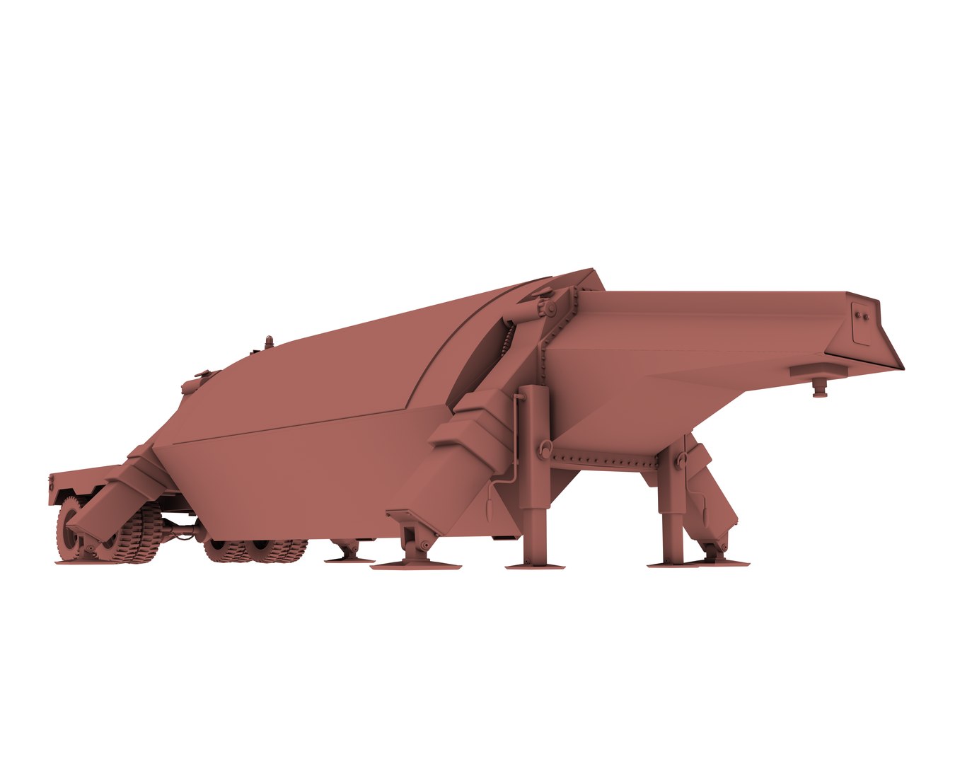 3d thaad radar model
