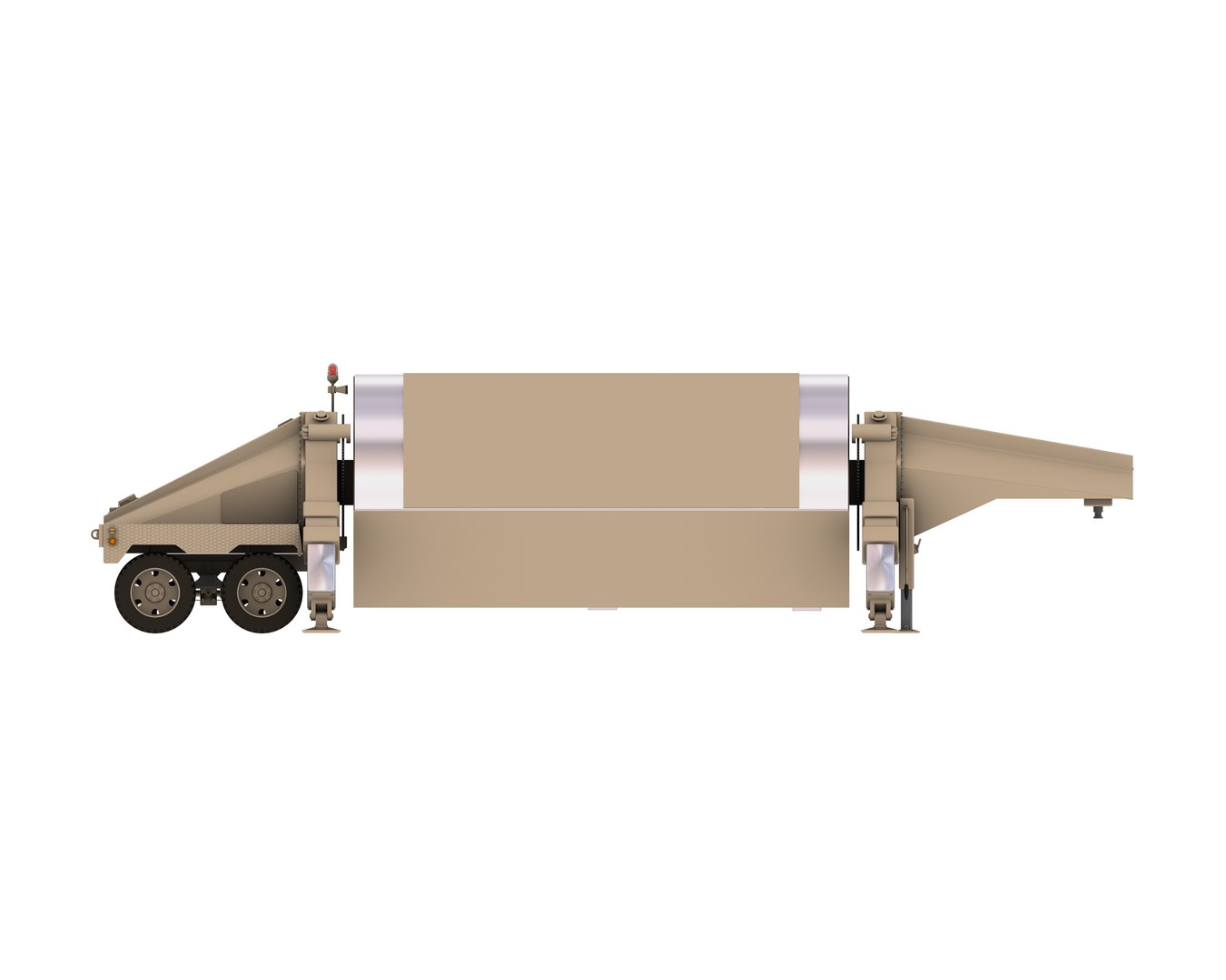 3d thaad radar model