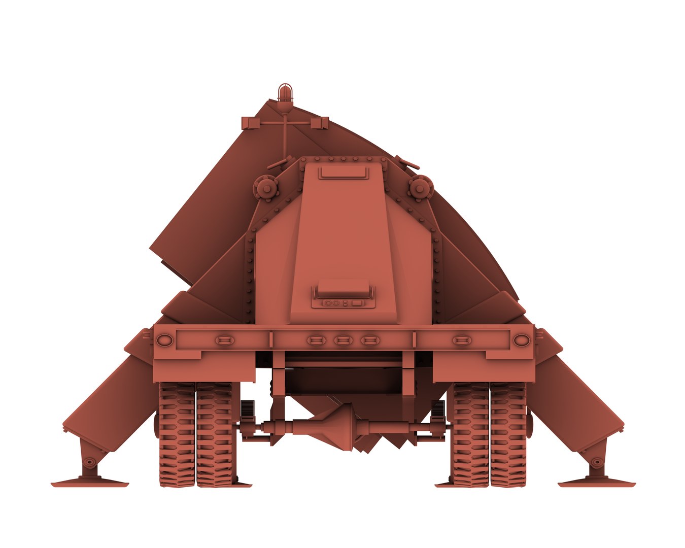 3d thaad radar model