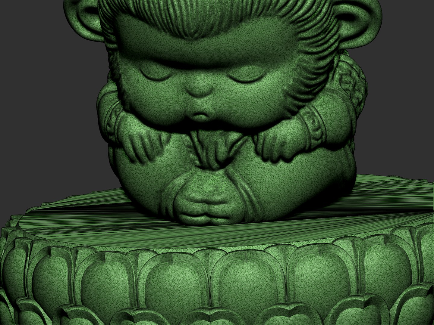 Baby Monkey King Model - TurboSquid 2038320
