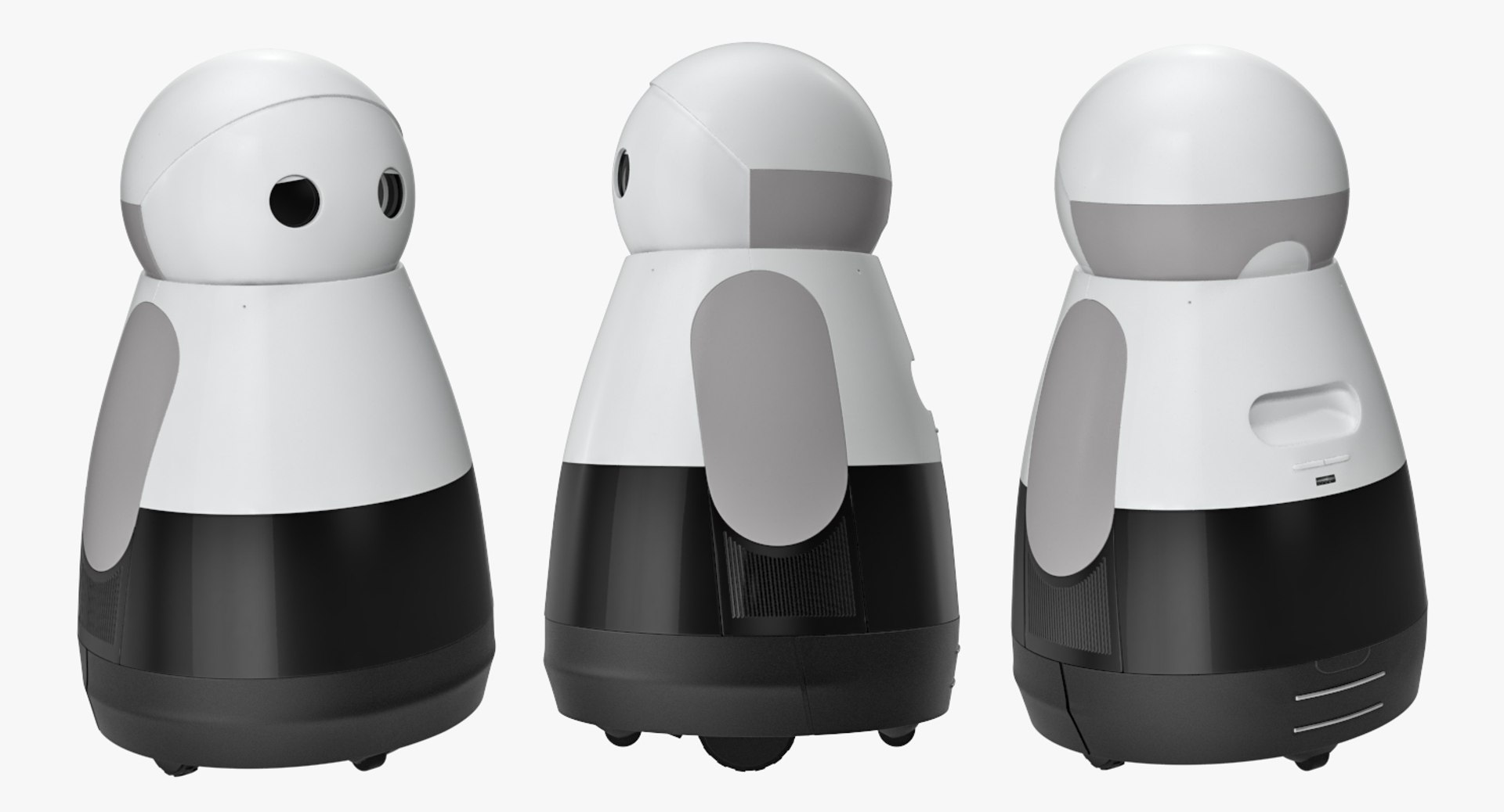 Kuri Home Robot 3D Model - TurboSquid 1178496