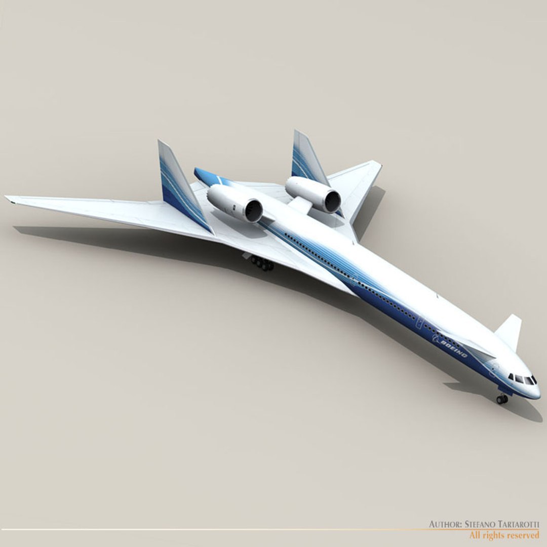 sonic cruiser 3d model