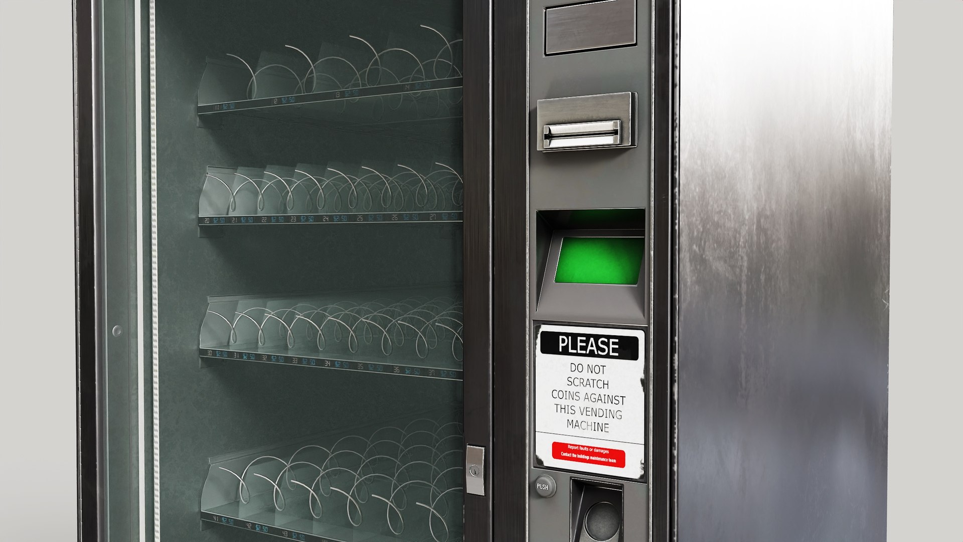 3D Model Snack Vending Machine - PBR Game Ready - TurboSquid 2135176