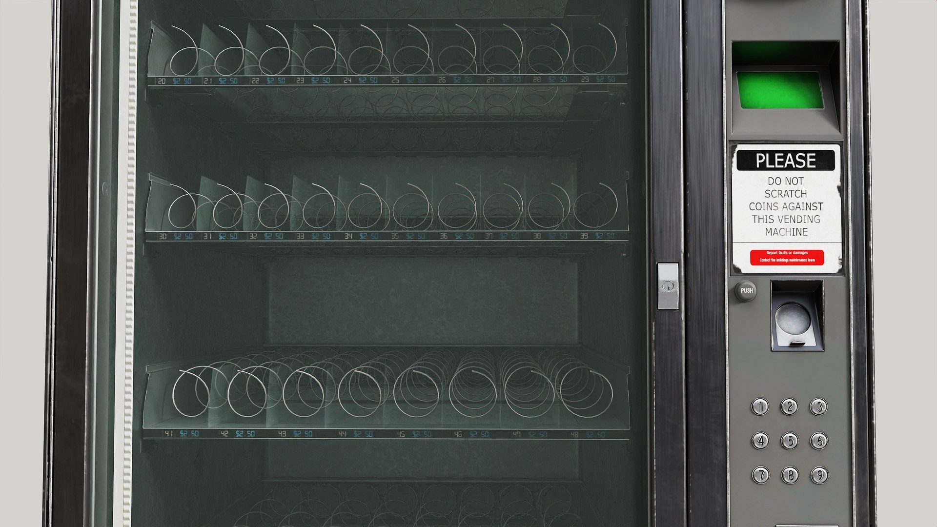 3D Model Snack Vending Machine - PBR Game Ready - TurboSquid 2135176